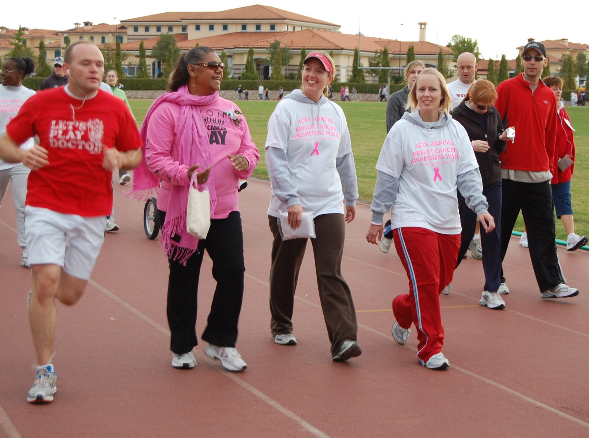 ACES host 3rd Annual Breast Cancer Awareness Walk > Aviano Air Base ...