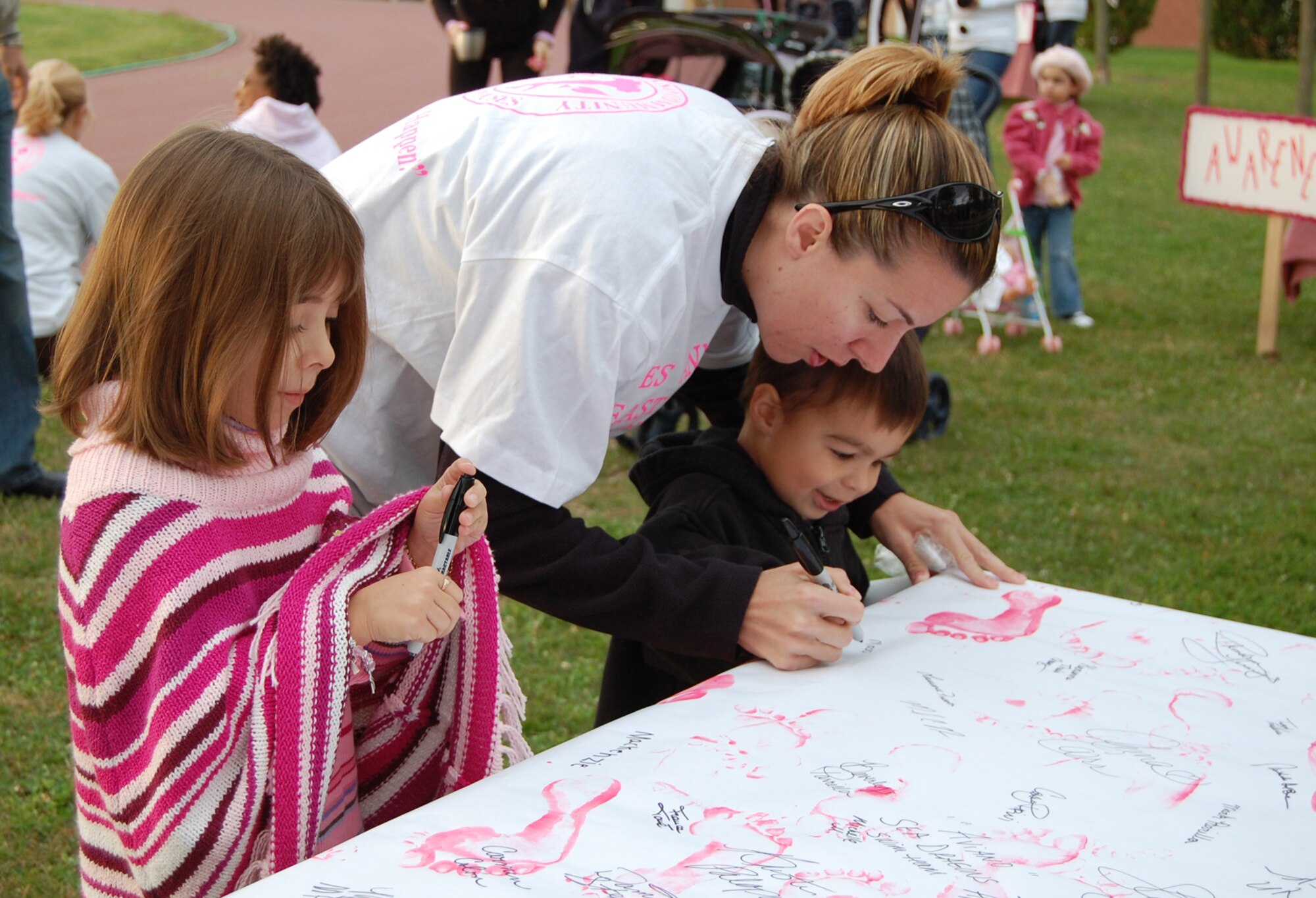 ACES host 3rd Annual Breast Cancer Awareness Walk > Aviano Air Base ...