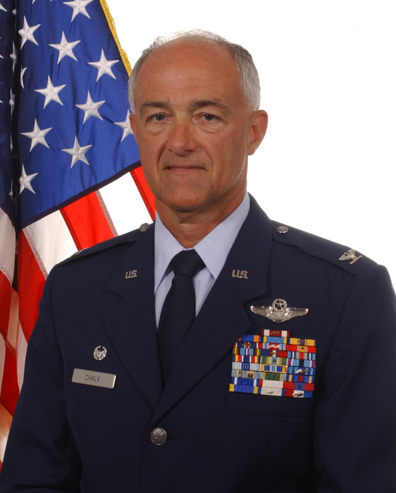 FRANKLIN E. CHALK SR > 186th Air Refueling Wing > Display