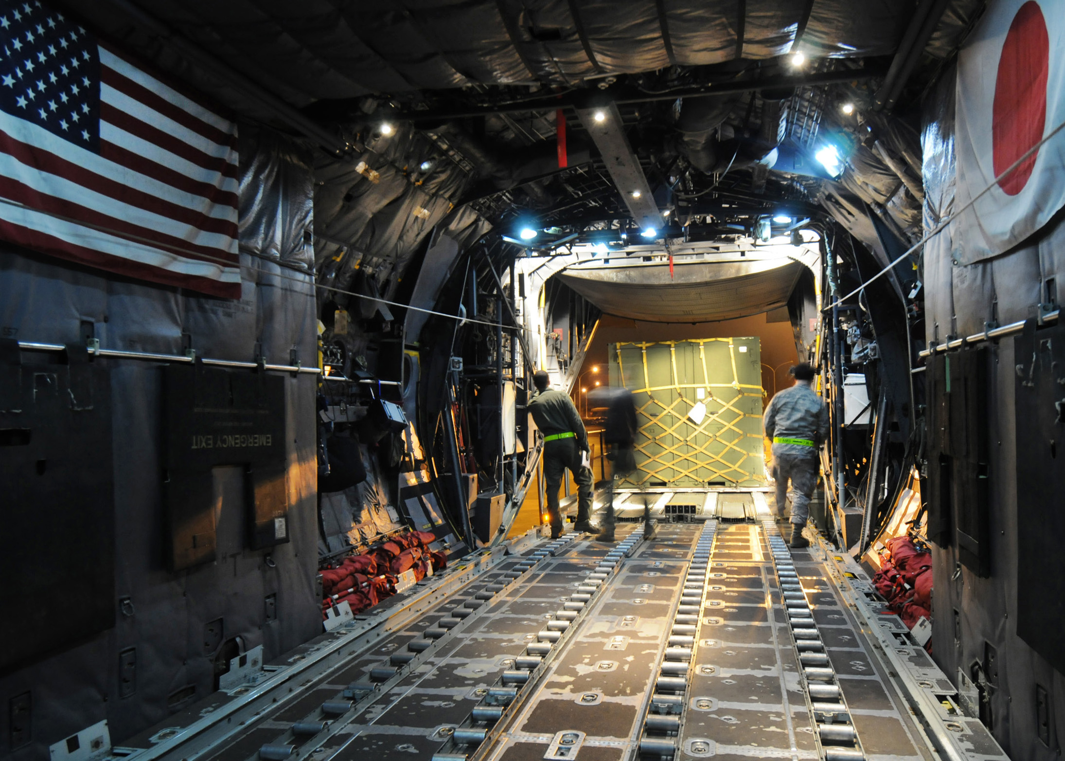 Bringing in the load