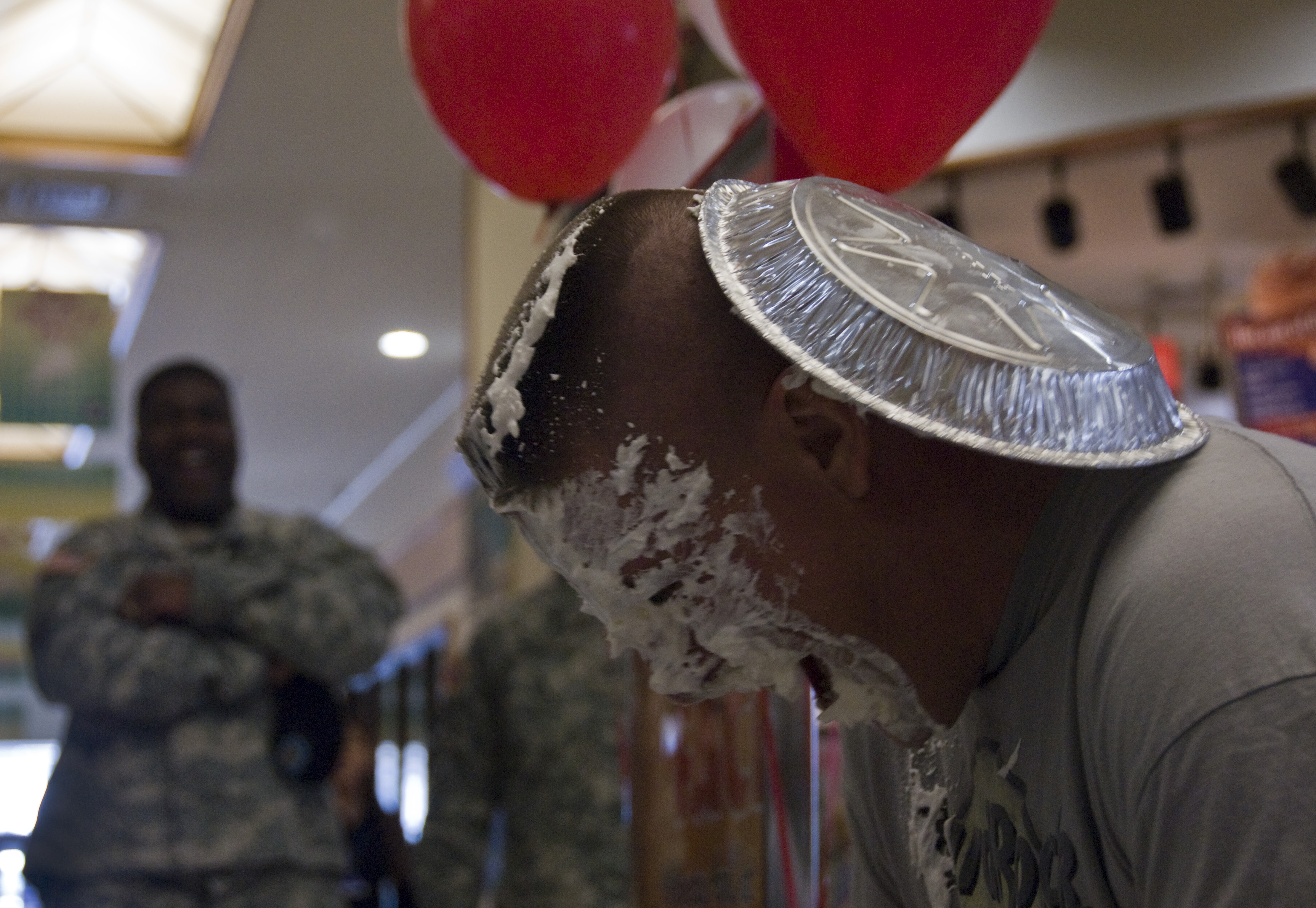 Army Pie In The Face