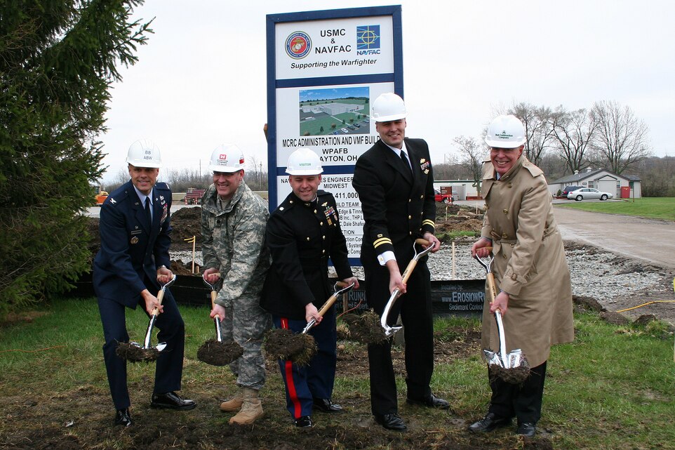 Navy building new Marine Reserve center on Air Force base ...