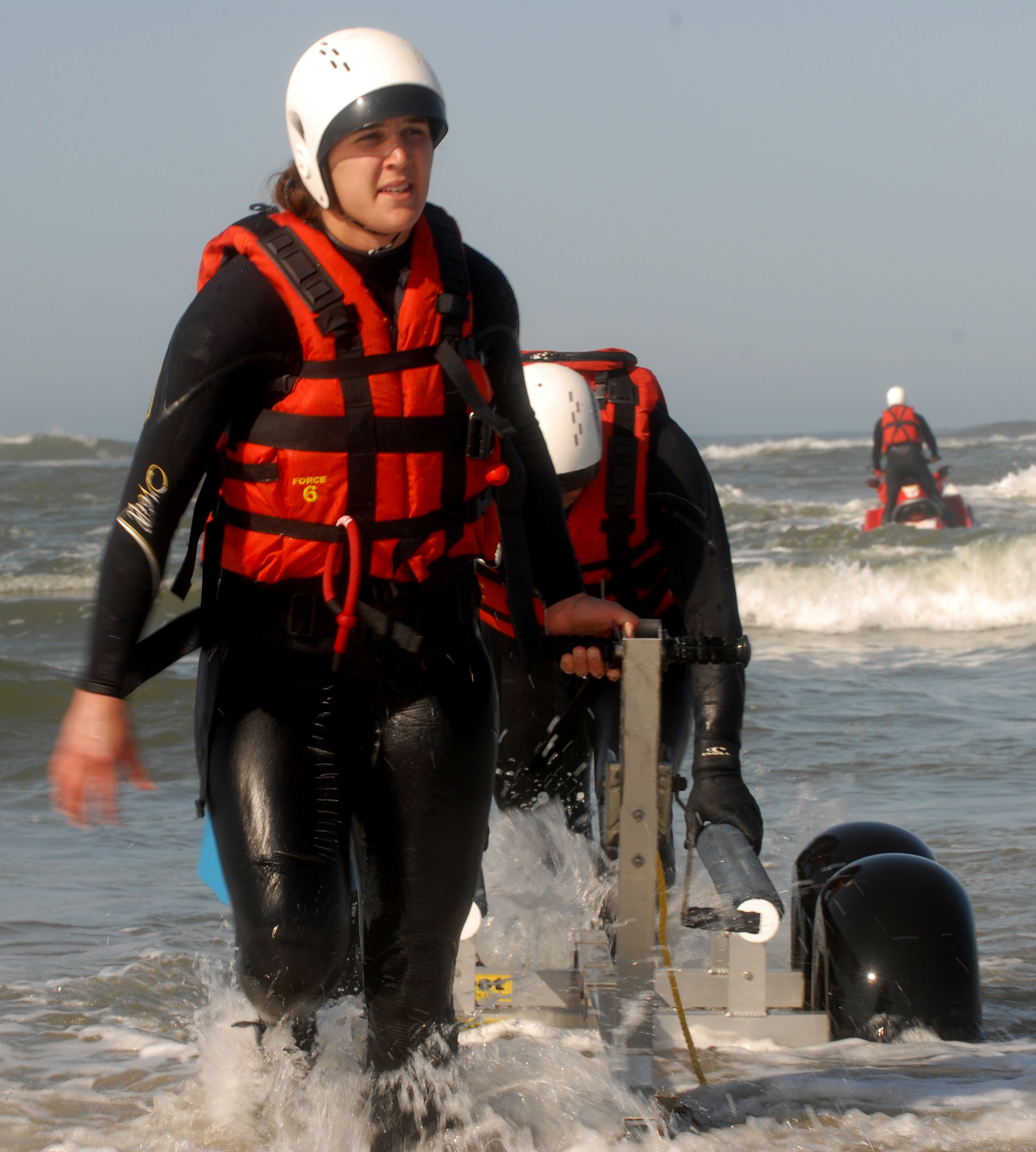 Firefighters train for water rescue > Vandenberg Space Force Base ...