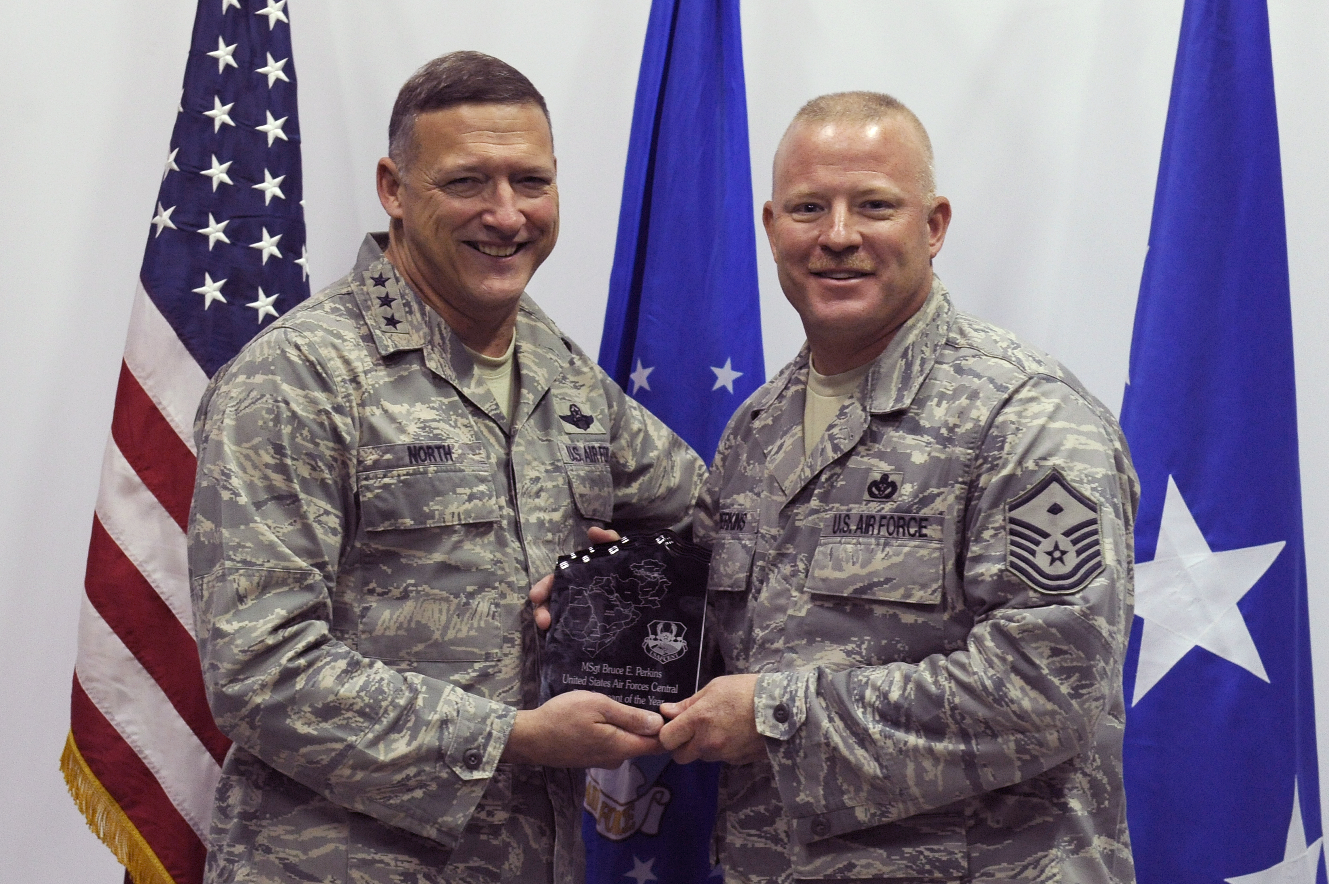 380th AEW First Sergeant recognized > U.S. Air Forces Central > 380AEW ...
