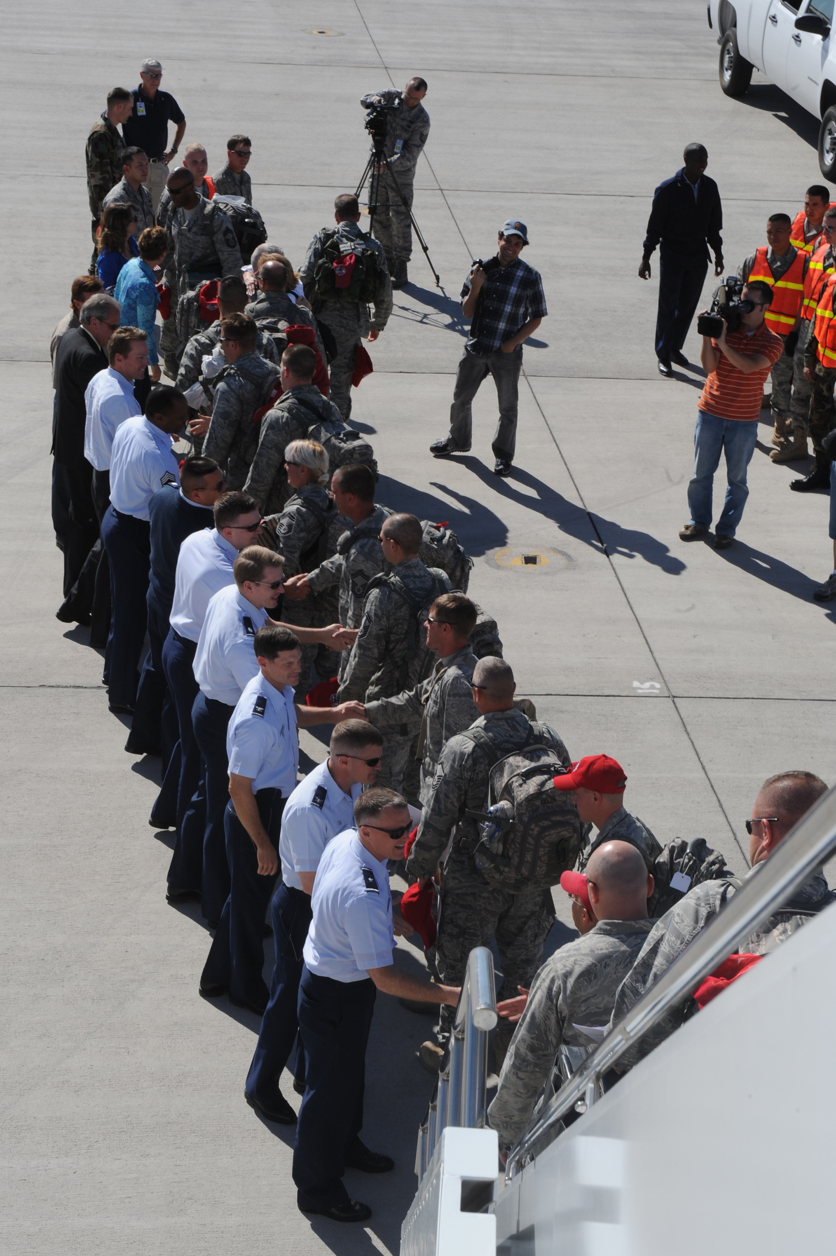 RED HORSE Airmen return home > Nellis Air Force Base > News