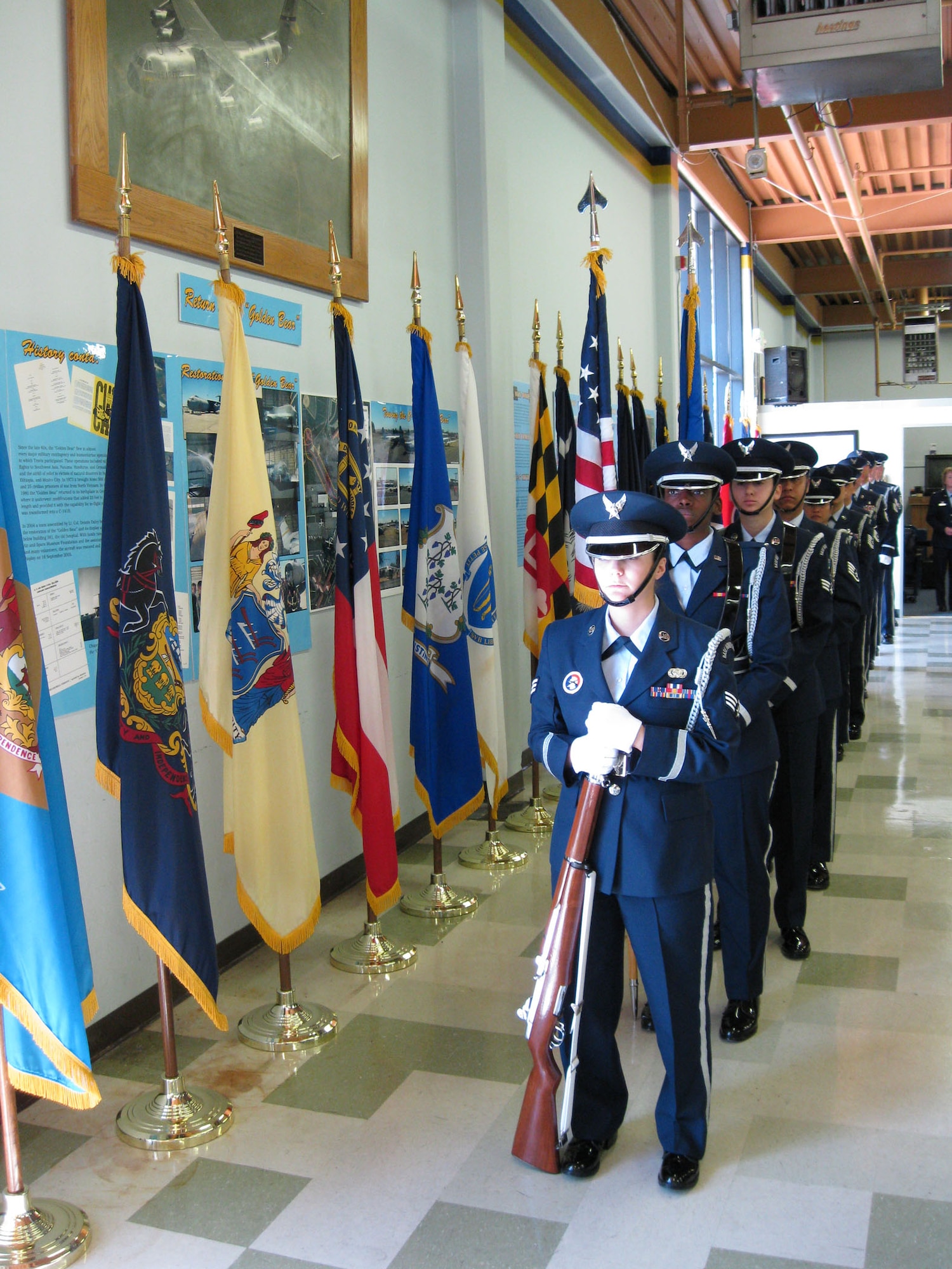 349th AMW Honor Guard Recognition Luncheon, thanking those who serve ...