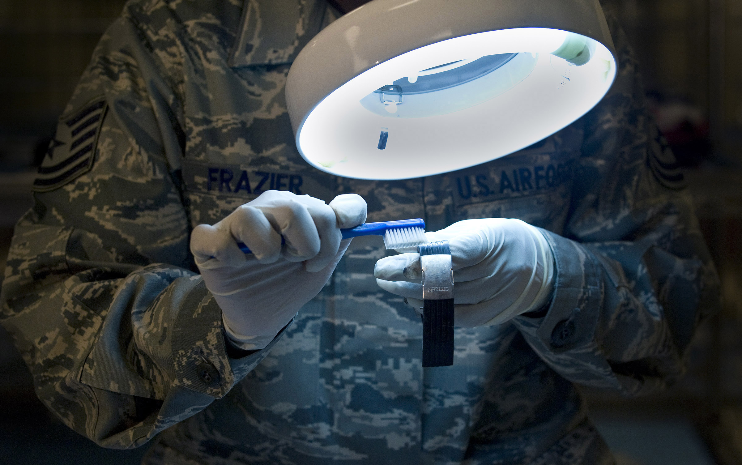 Airmen in personal effects office take small items to heart > Air Force ...