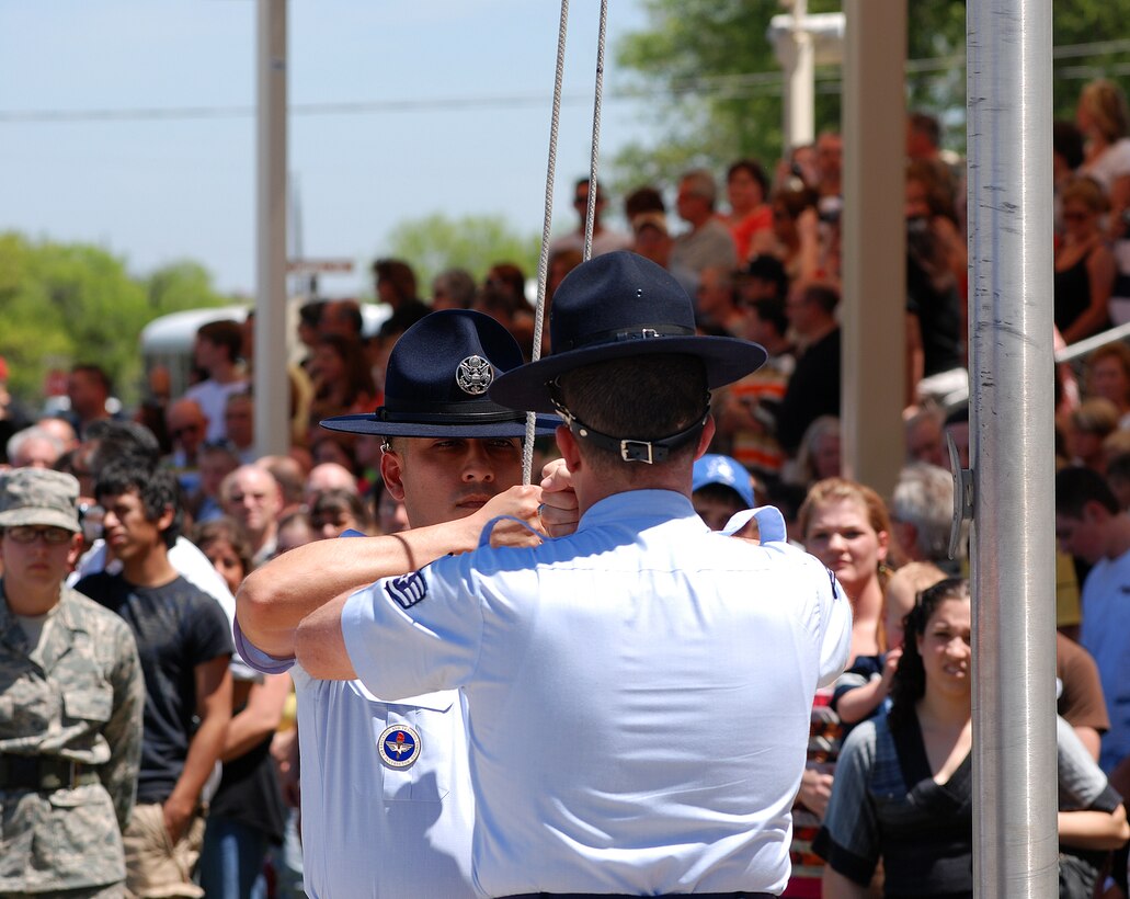 Coin ceremony, retreat mark end of basic military training for newest ...