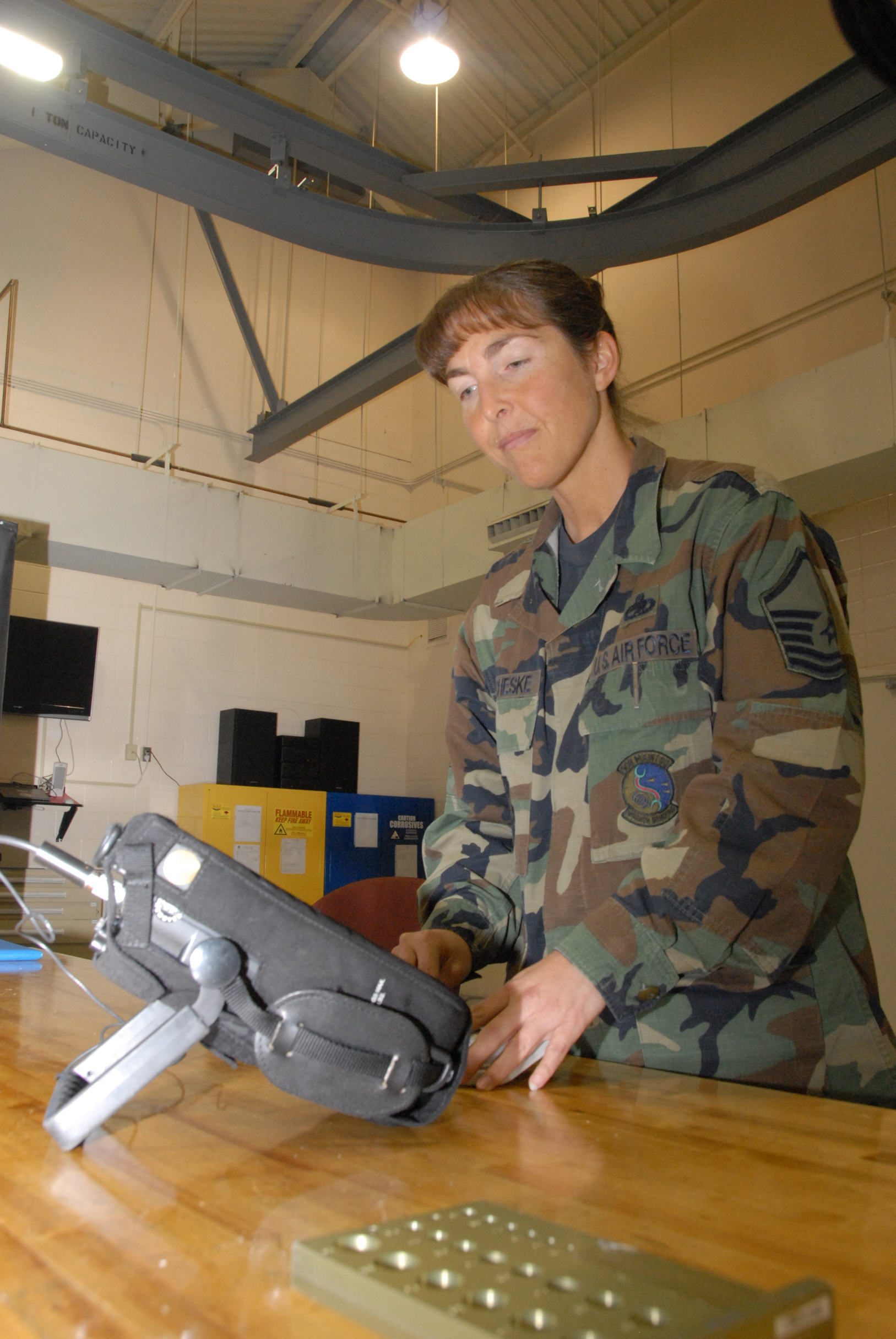 908th’s NDI lab best in Air Force > Maxwell Air Force Base > Display