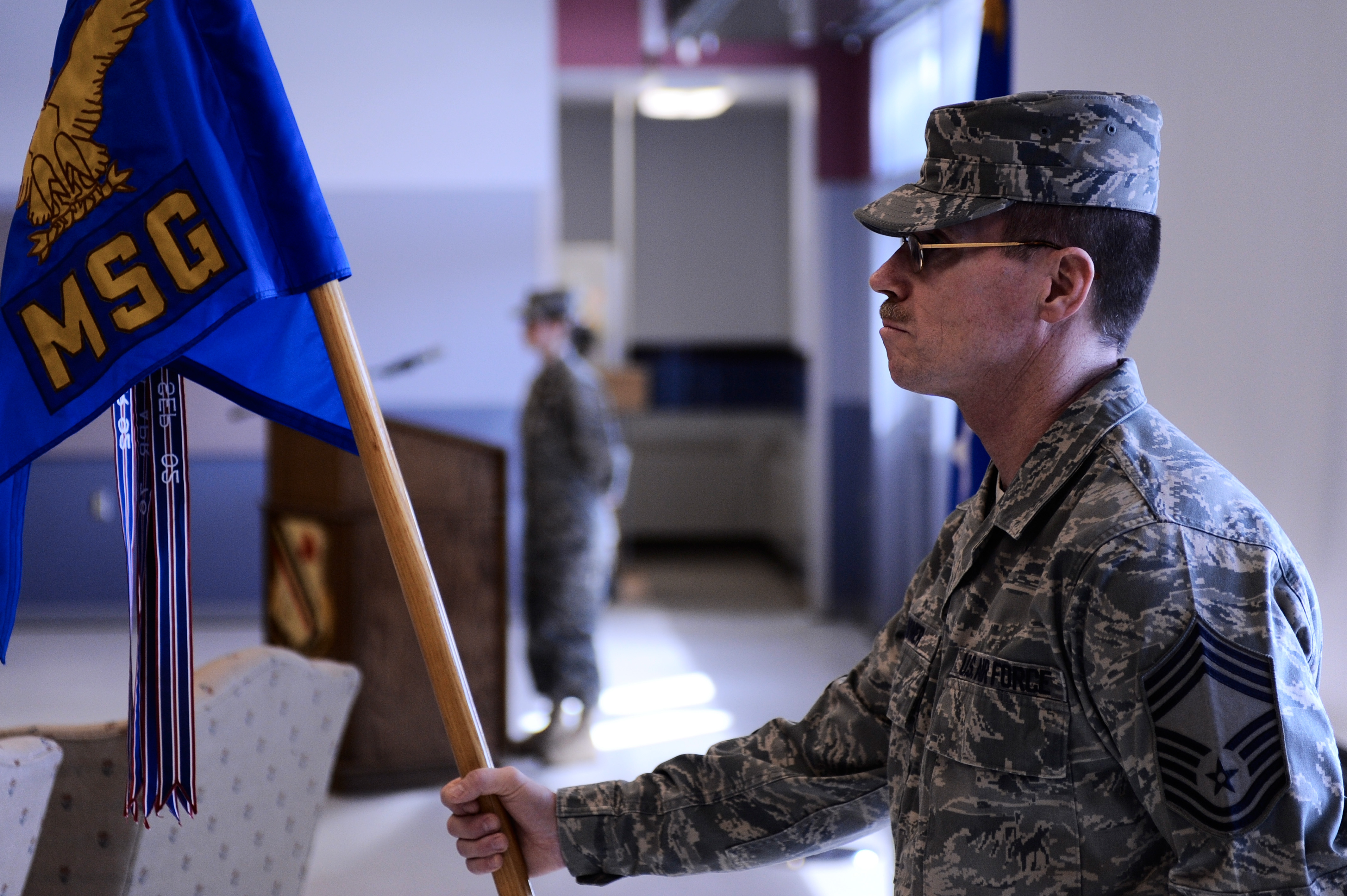 MSG Assumption of Command > Eielson Air Force Base > Display