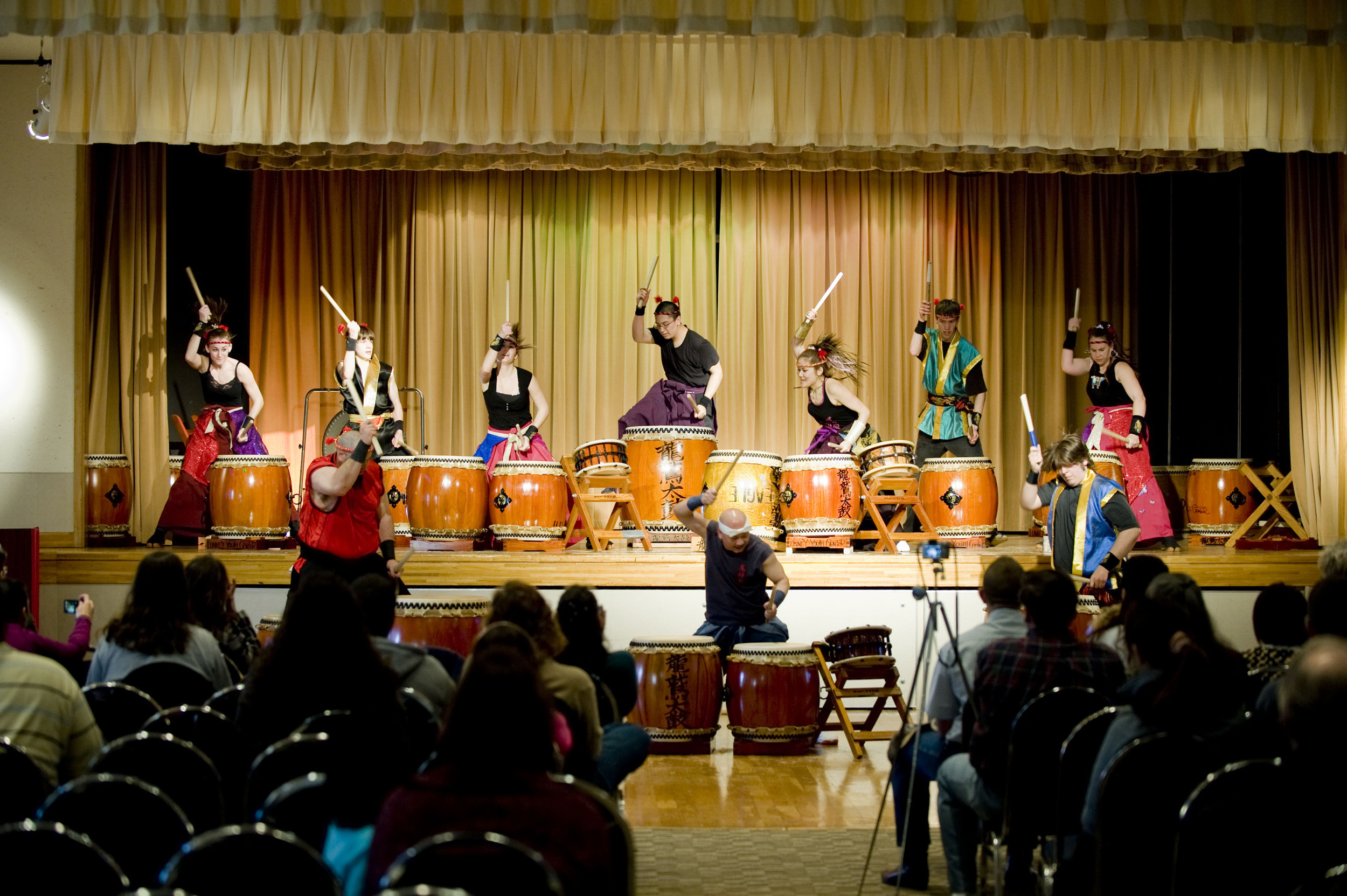 American taiko team brings cultures together through music > Misawa Air ...