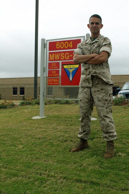 MWSG-37 Marine earns military service award for efforts in Iraq ...