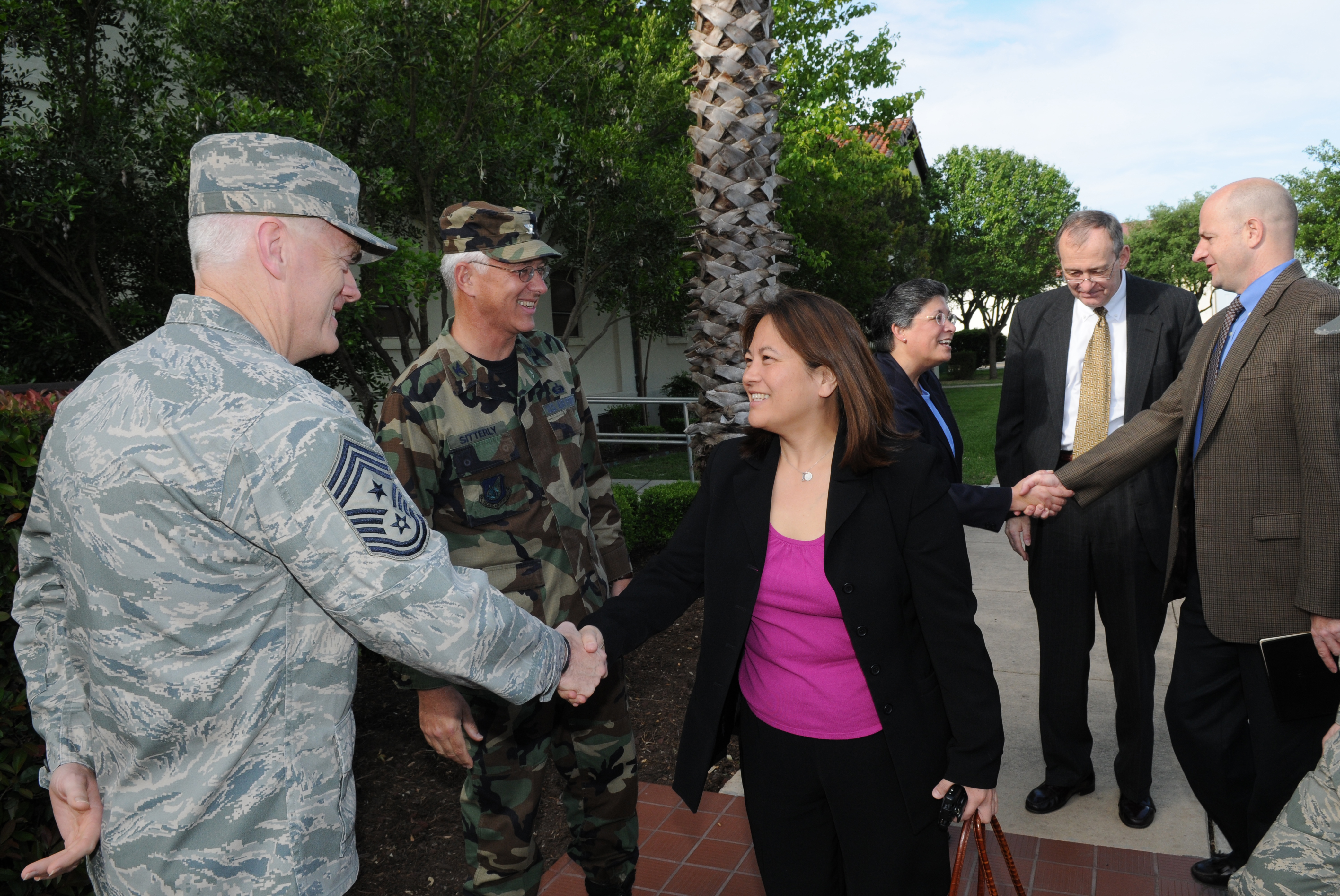 Congressional staff members visit AFPC > Air Force's Personnel Center ...