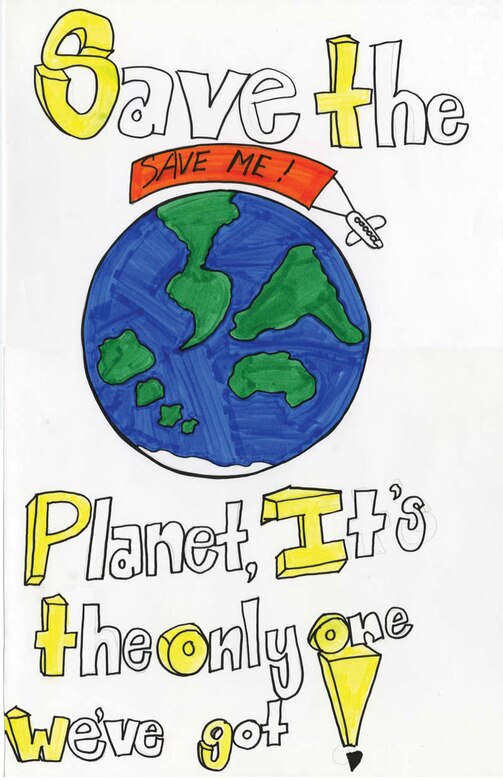 Scott Elementary students design Earth Week posters > Scott Air Force ...
