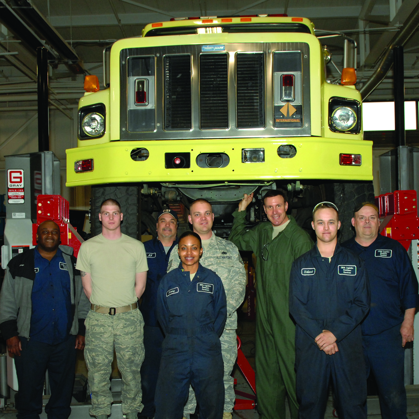 TEAM ANDREWS LEADER GETS TACTICAL