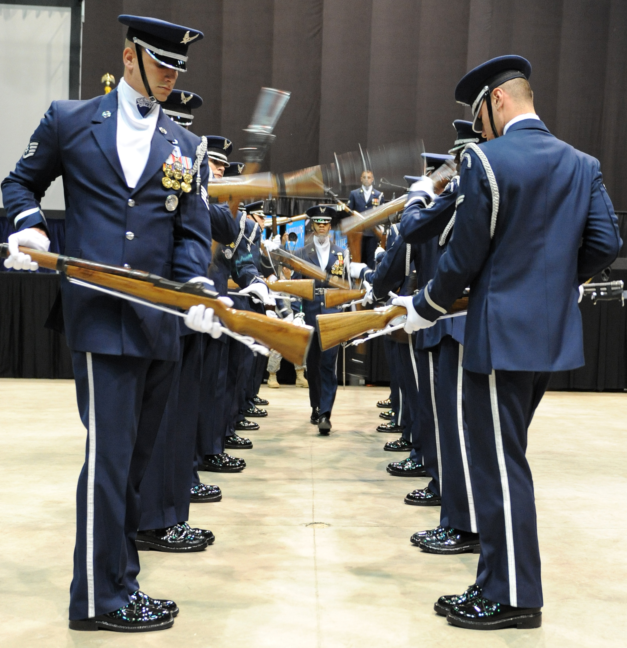 Air Force Honor Guard performs at AF Week opening ceremony > Joint Base ...