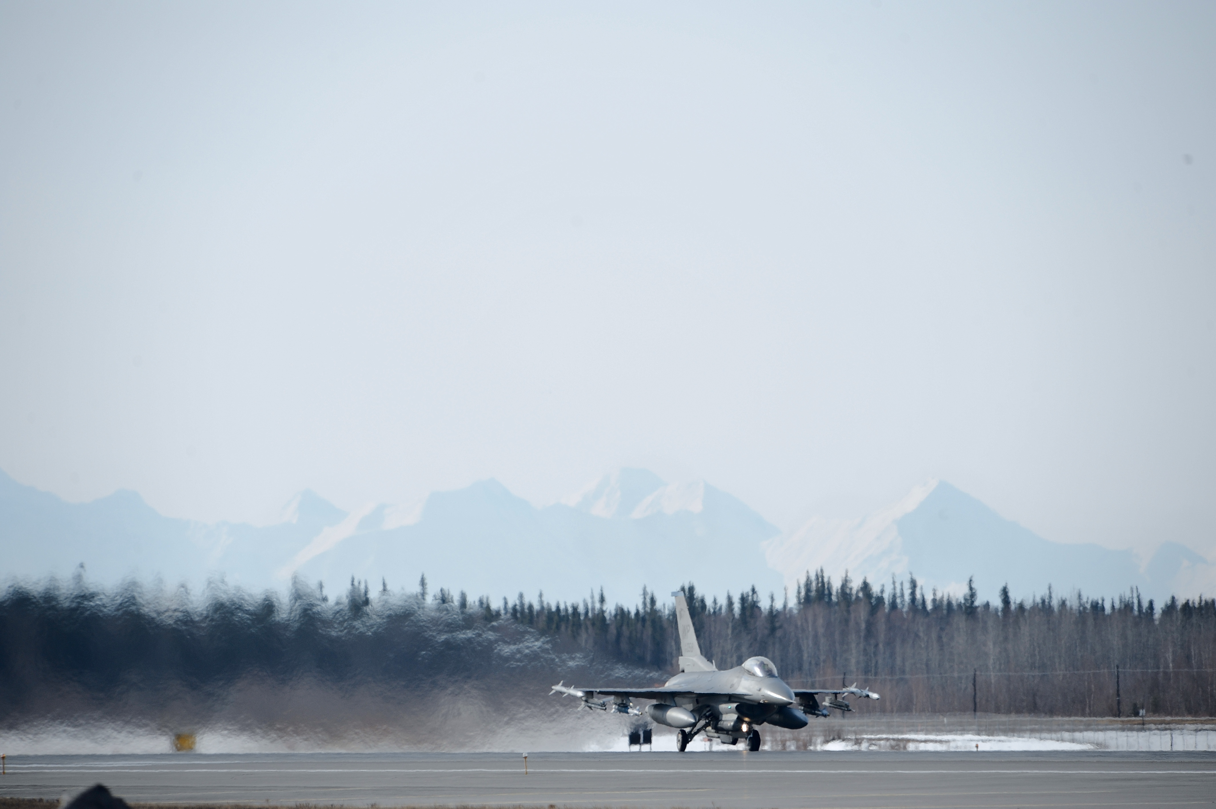RF-A flight line activity > Eielson Air Force Base > Display