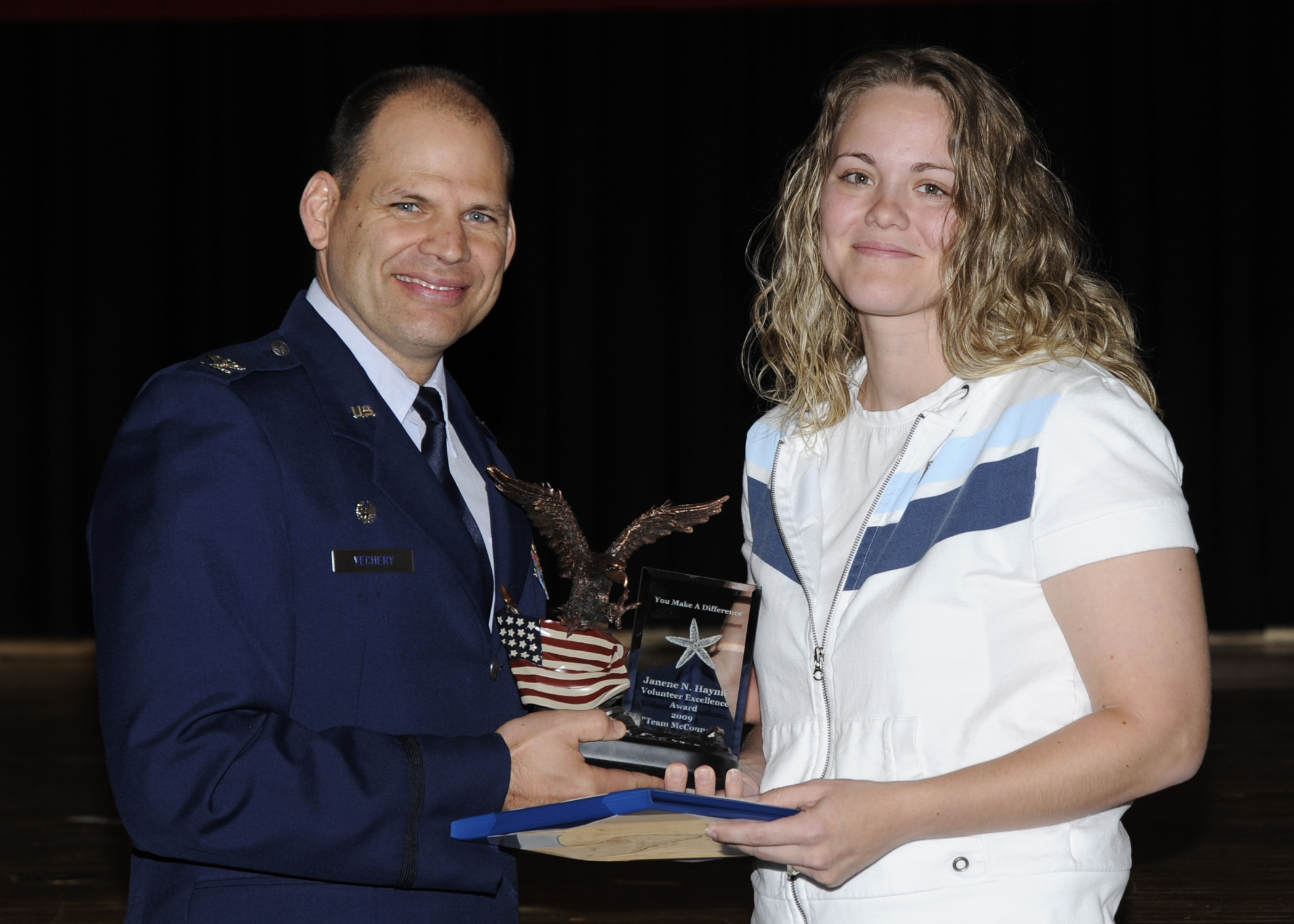Volunteers recognized at annual ceremony > McConnell Air Force Base > News