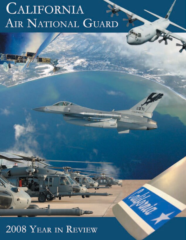 California Air National Guard 2008 Year In Review cover.