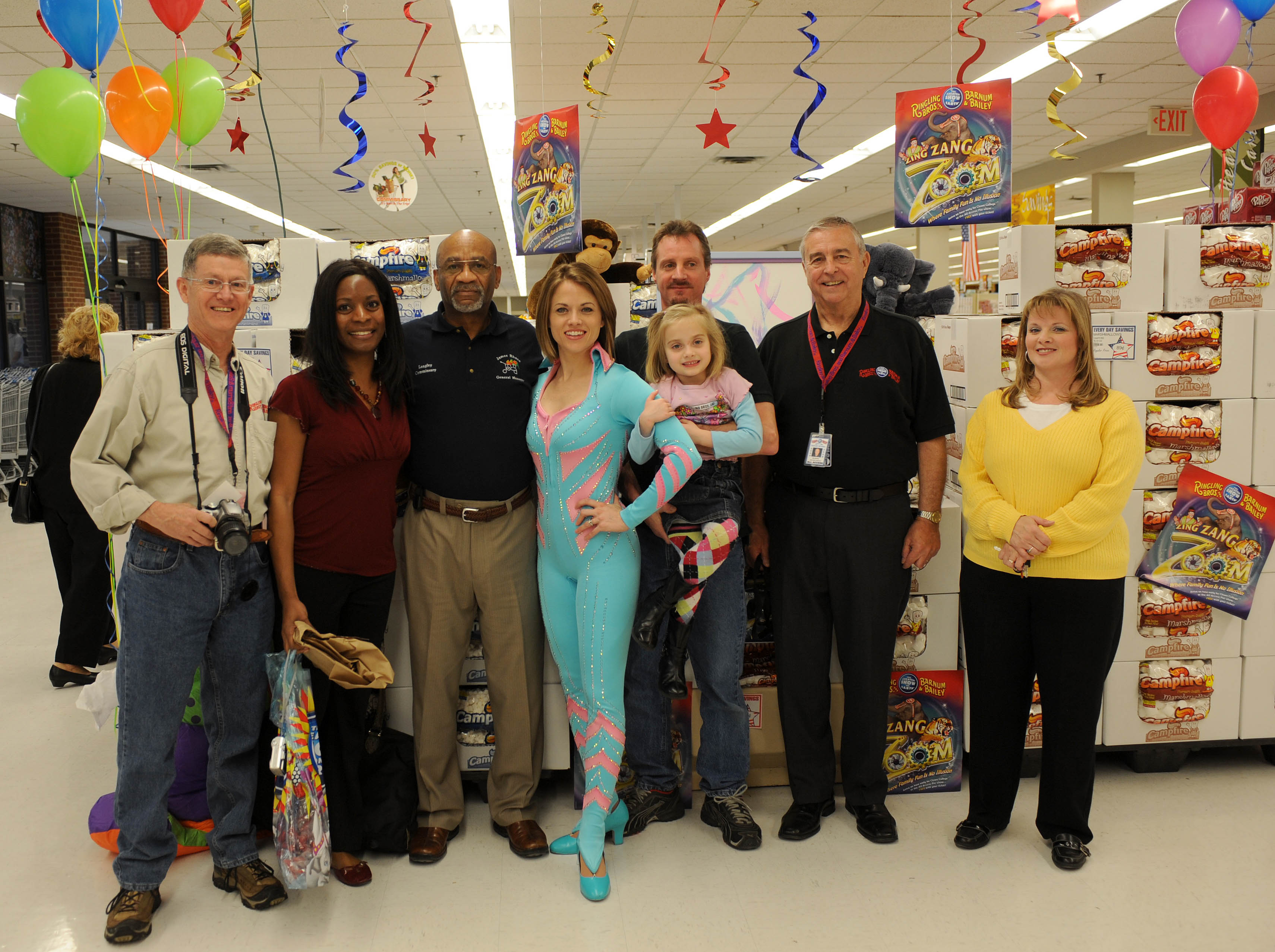 Human Cannonball visits Langley