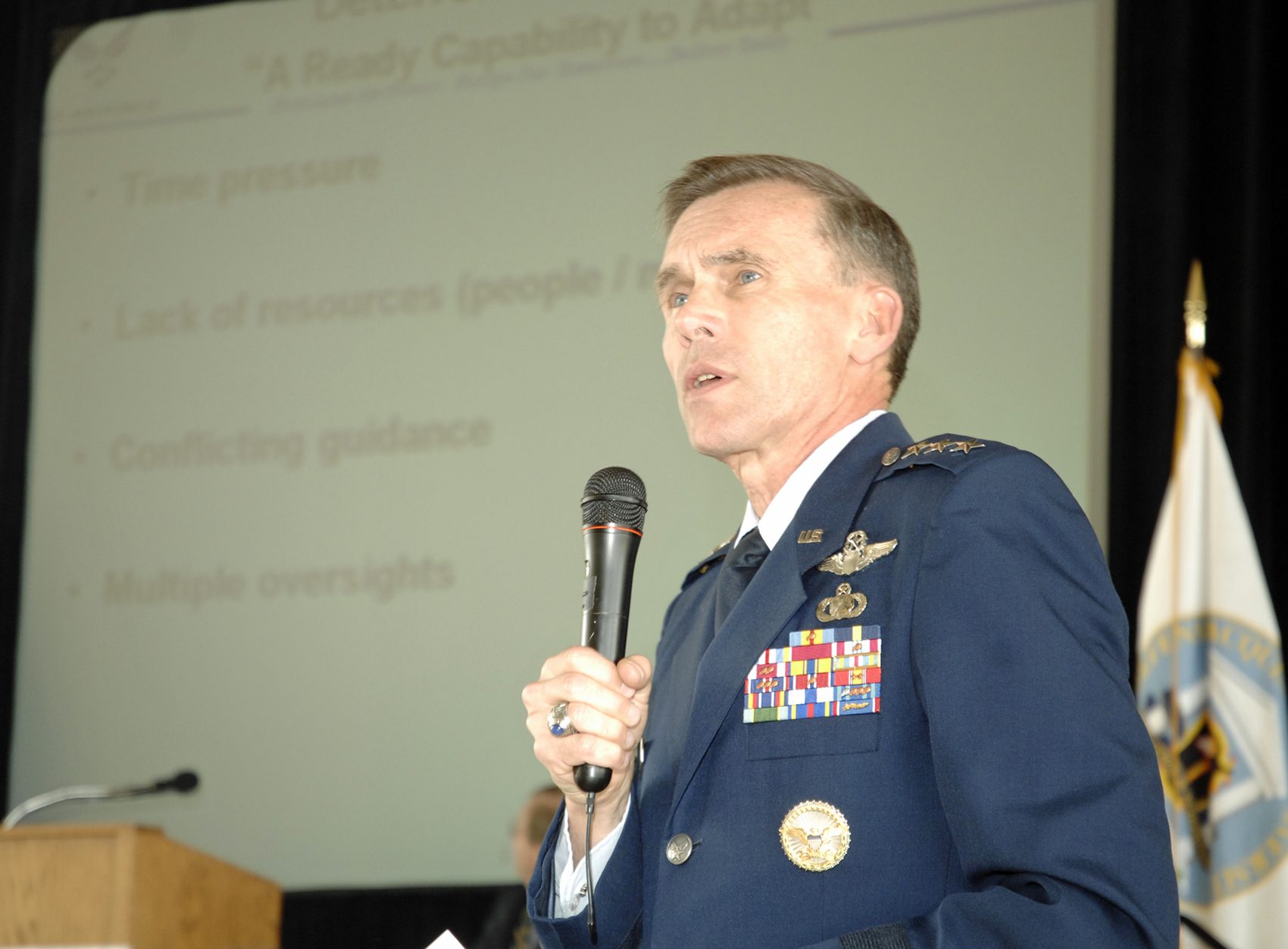 Air Force chief offers perspective to acquisition community > Wright ...