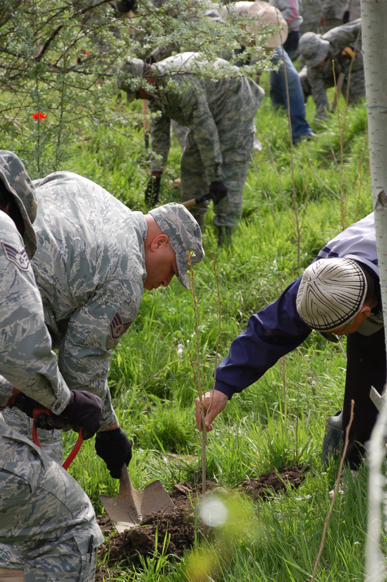 Deployed Cannon Airman makes the earth a bit greener > Cannon Air Force ...