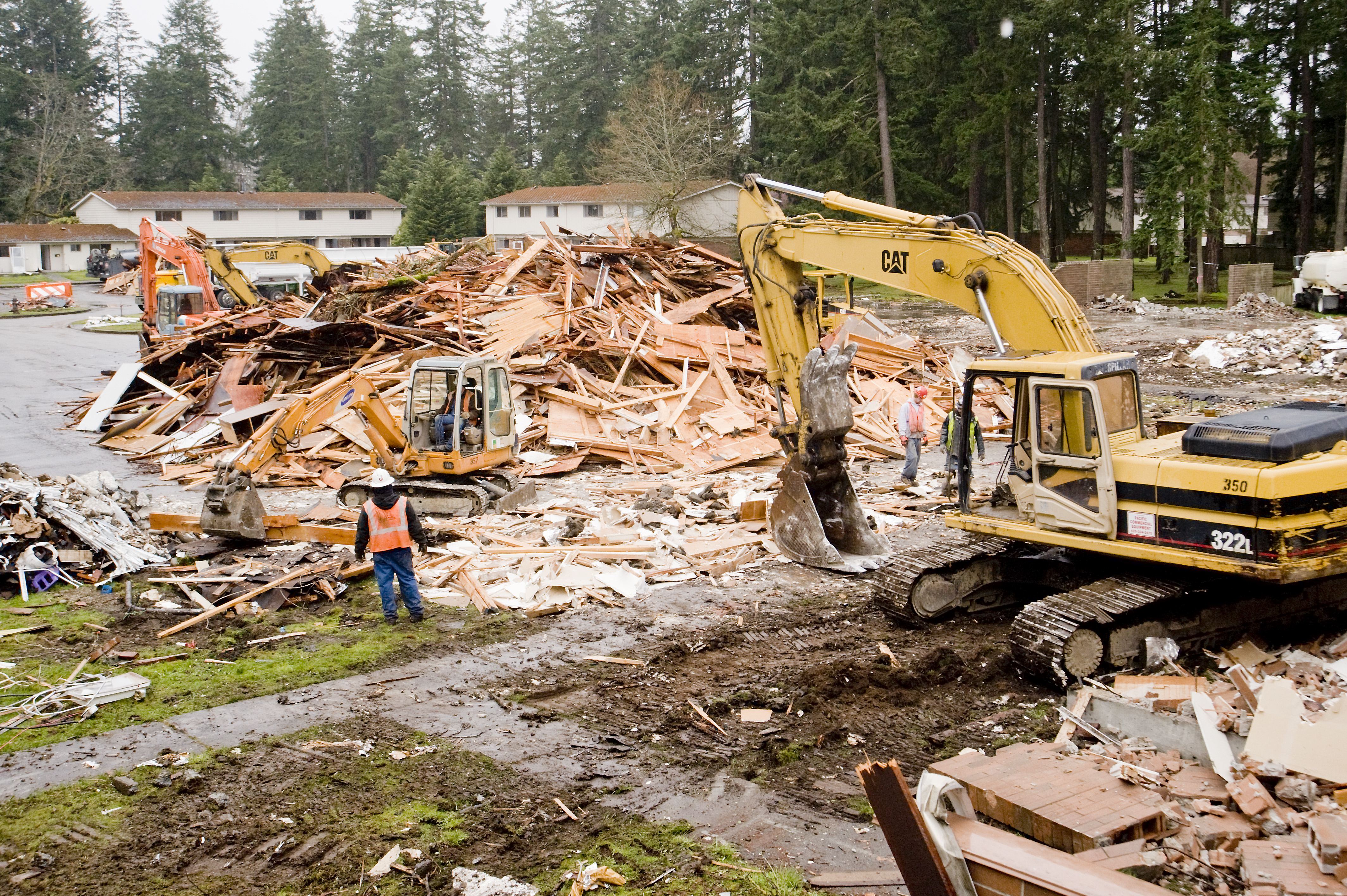 Equity officials utilizing 'green' demolition practices > Team McChord ...