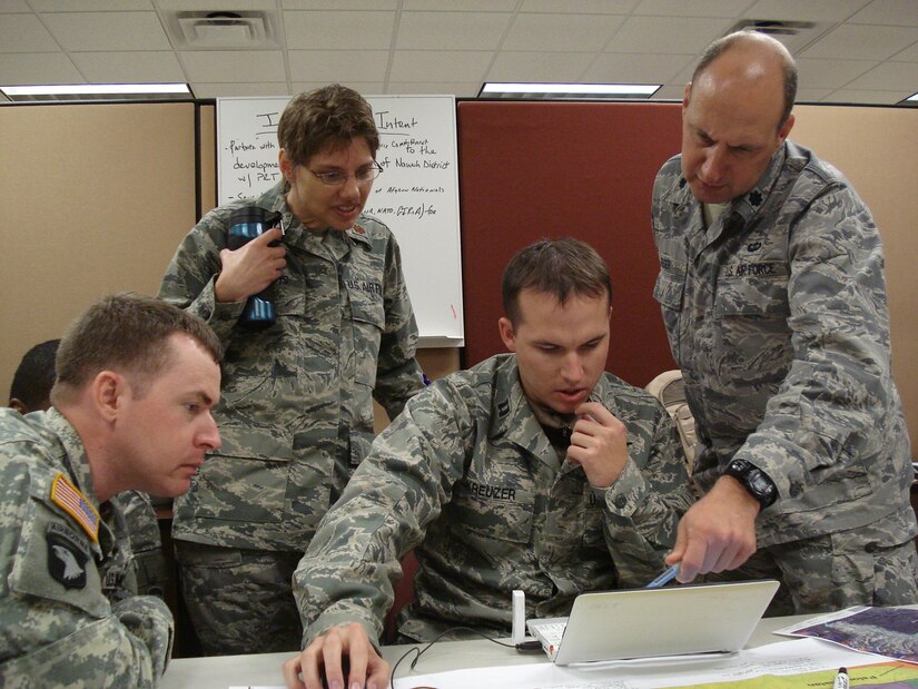 Forming A Team Training Prepares Service Members For Afghan Deployment