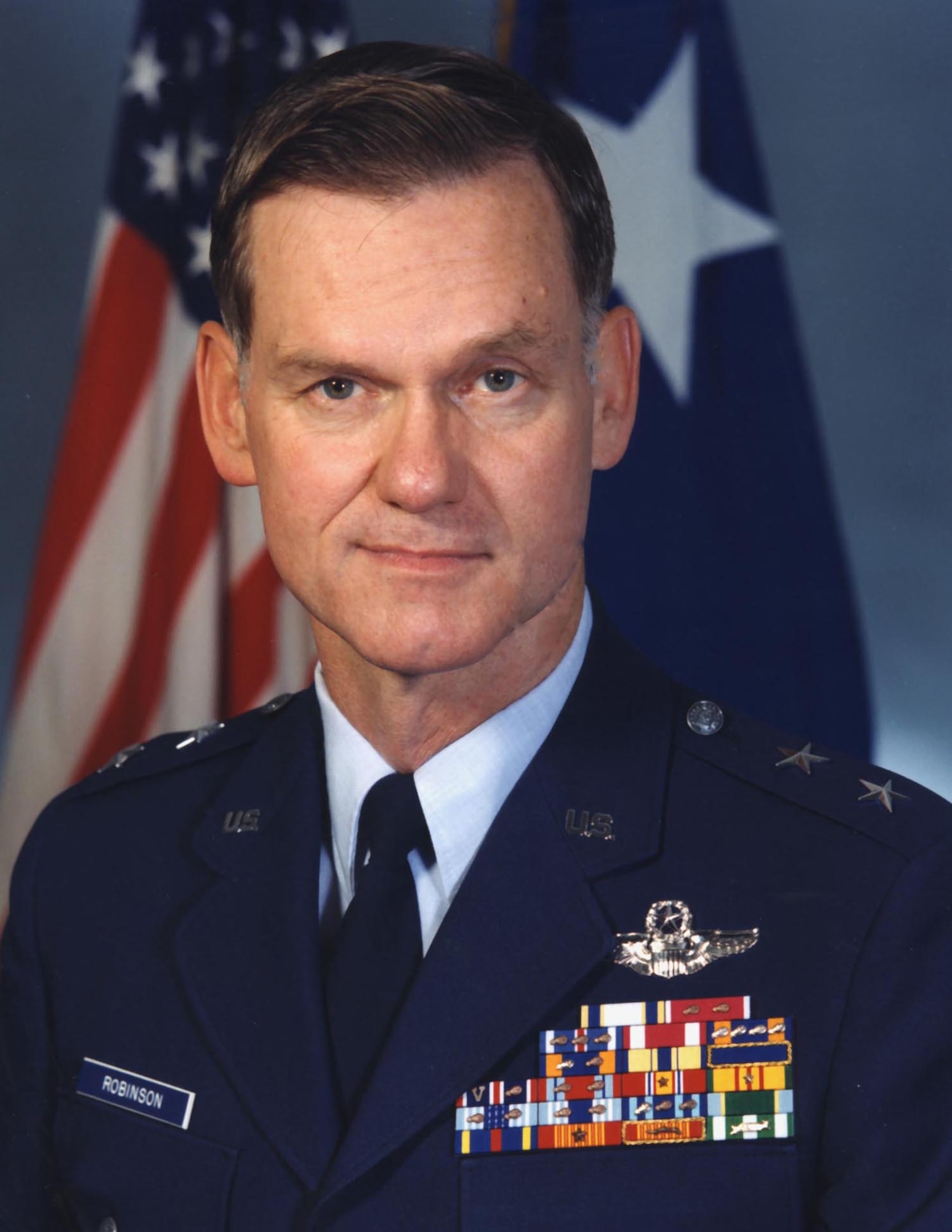 MAJOR GENERAL PETER D. ROBINSON > Air Force > Biography Display
