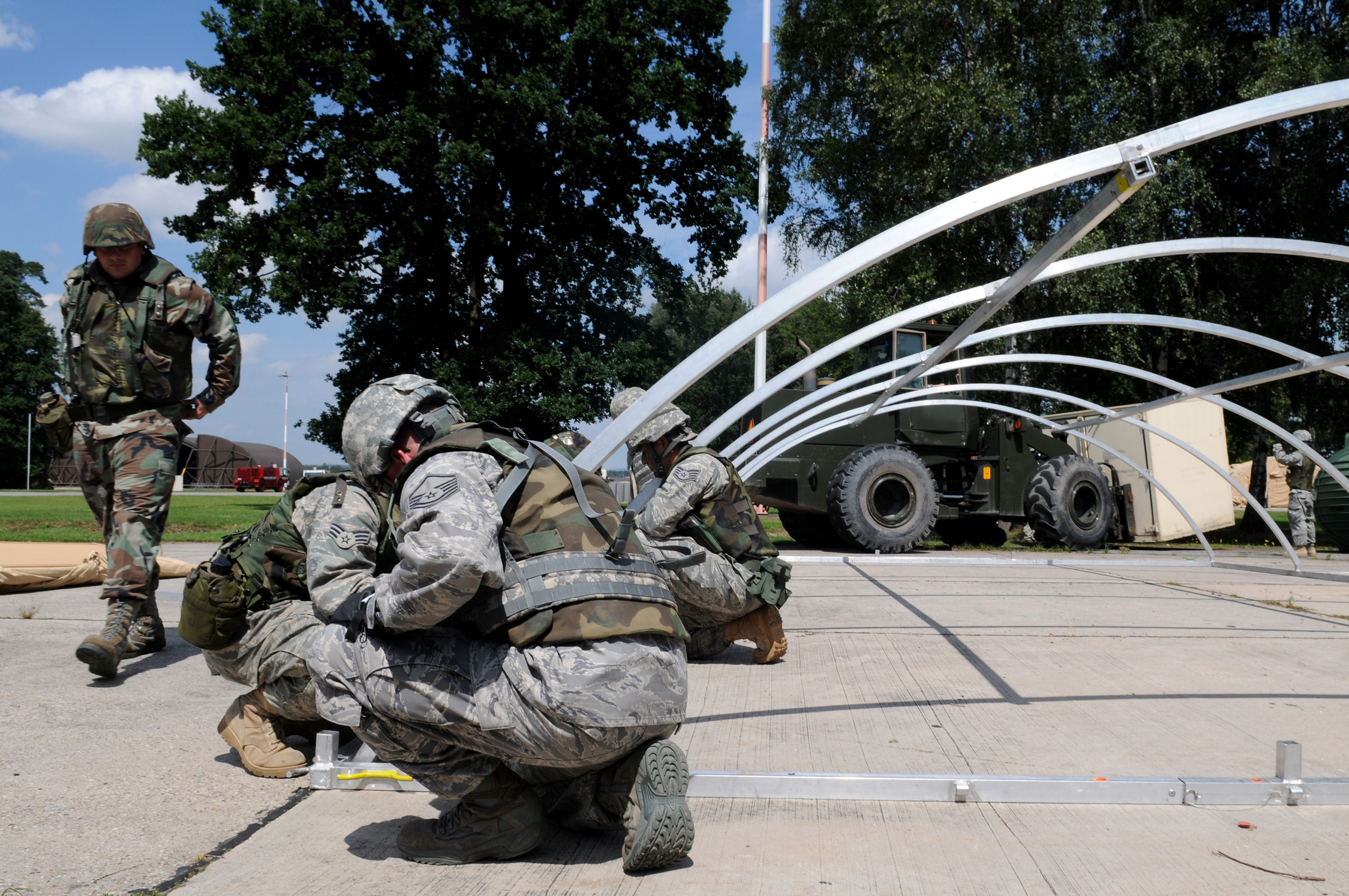 Silver Flag provides contingency training for USAFE Airmen > Ramstein ...