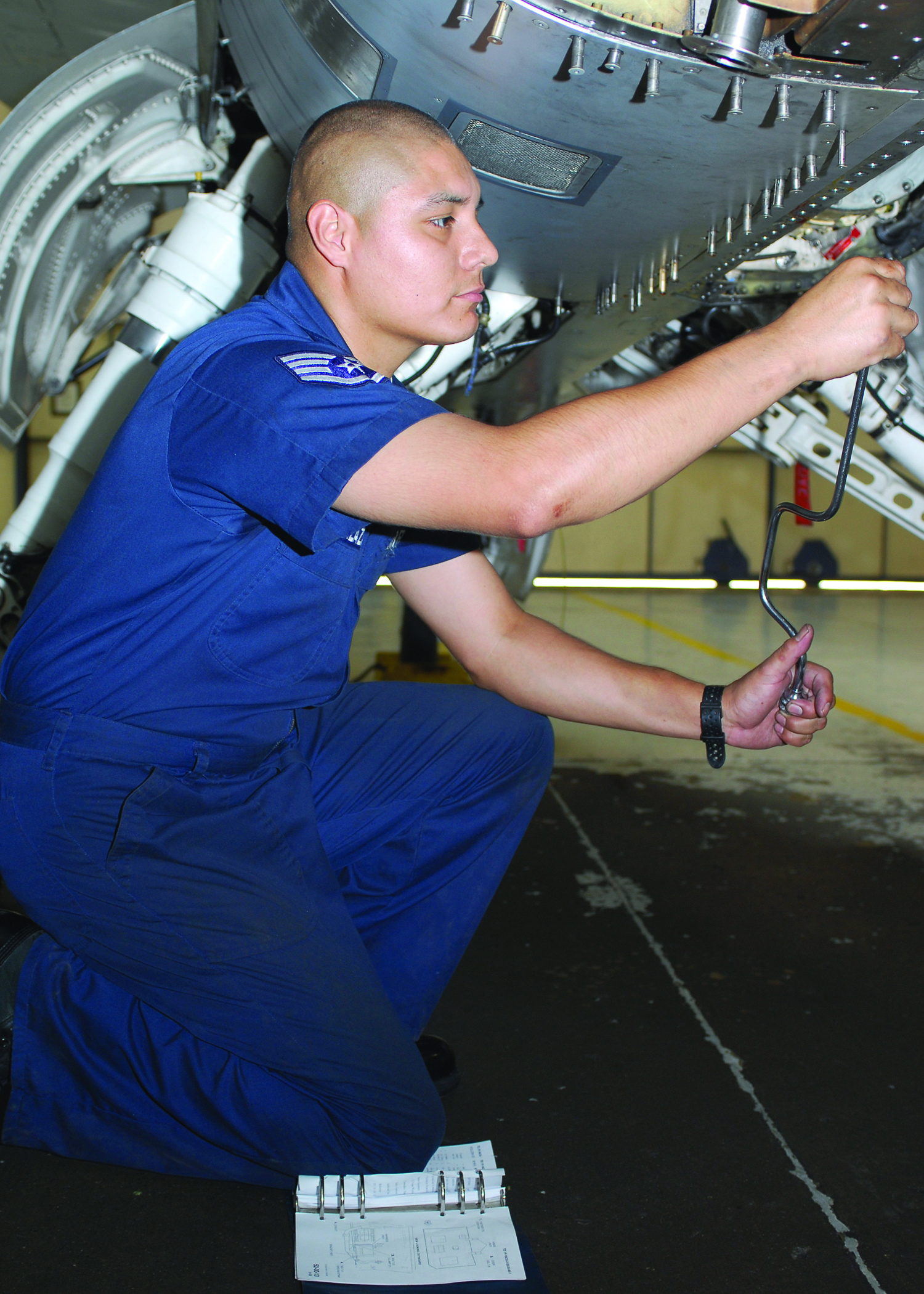 Staff Sgt. Christopher Broyles, 56 EMS munitions inspector