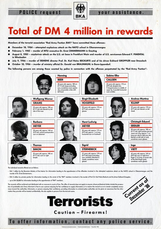 OSI Confronts Terrorism > National Museum of the United States Air ...