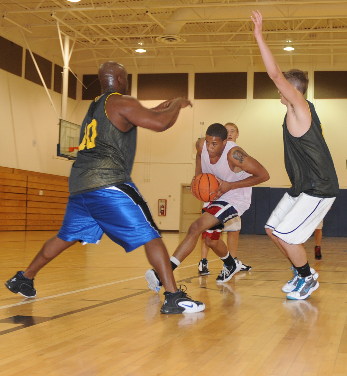 Intramural summer basketball games continue > Mountain Home Air Force ...