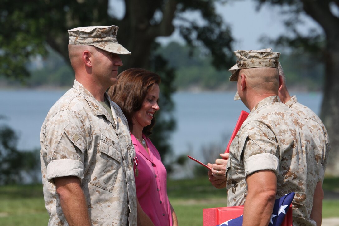 Mrs. Russell Recognized.JPG