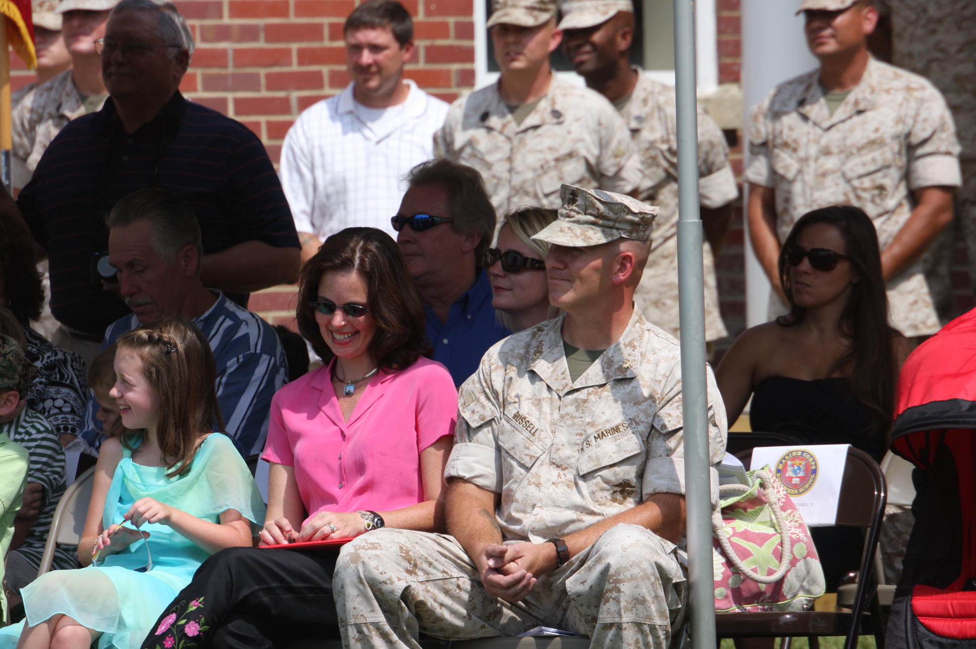 Maj Russell with Wife.JPG