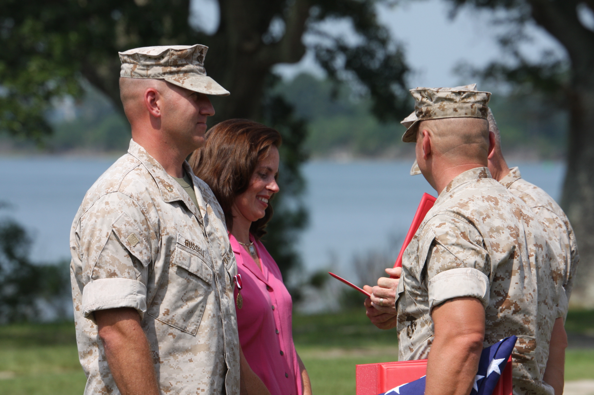 Mrs. Russell Recognized.JPG