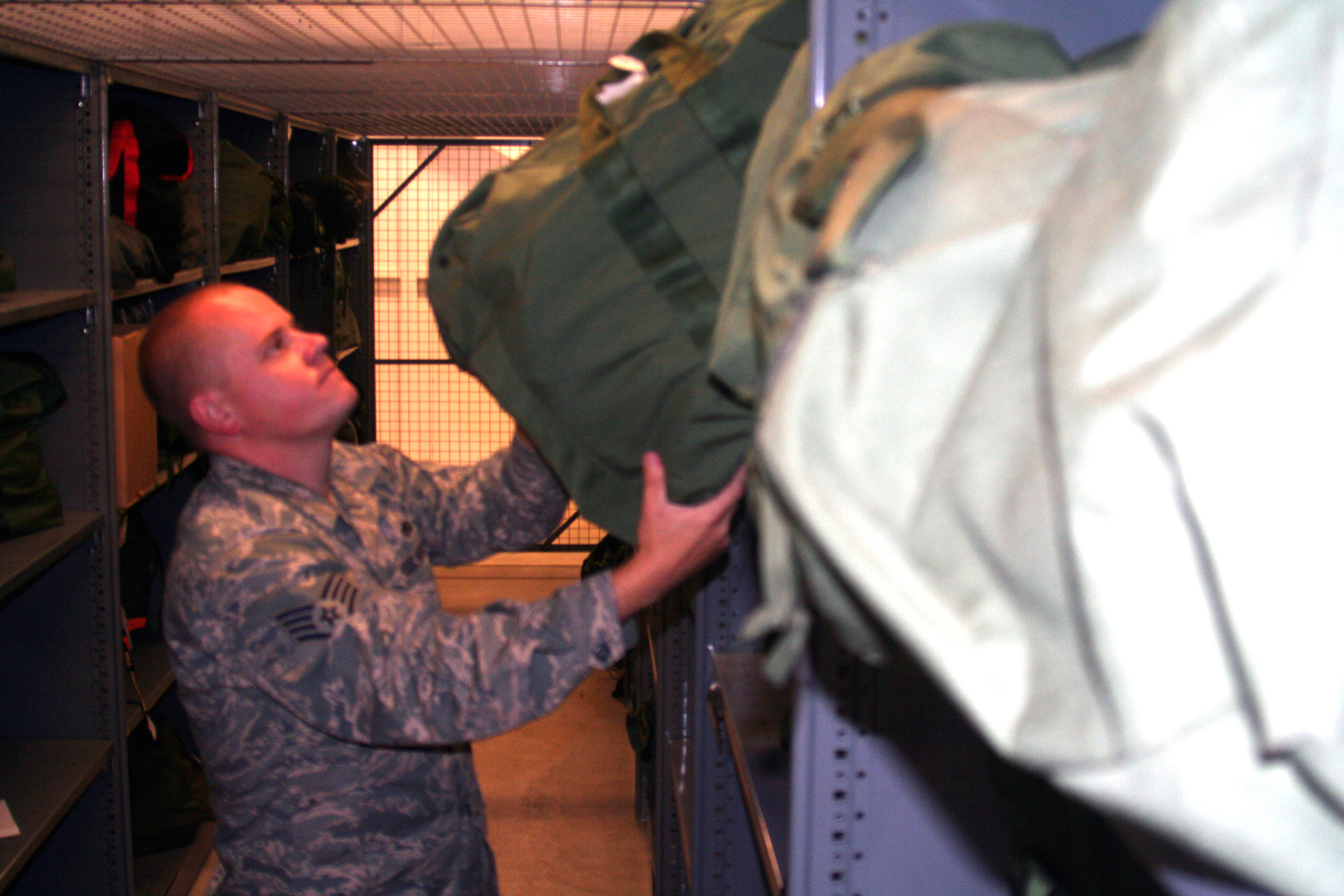 Mobility Warriors in Action: Travis CRG members build deployment kits ...