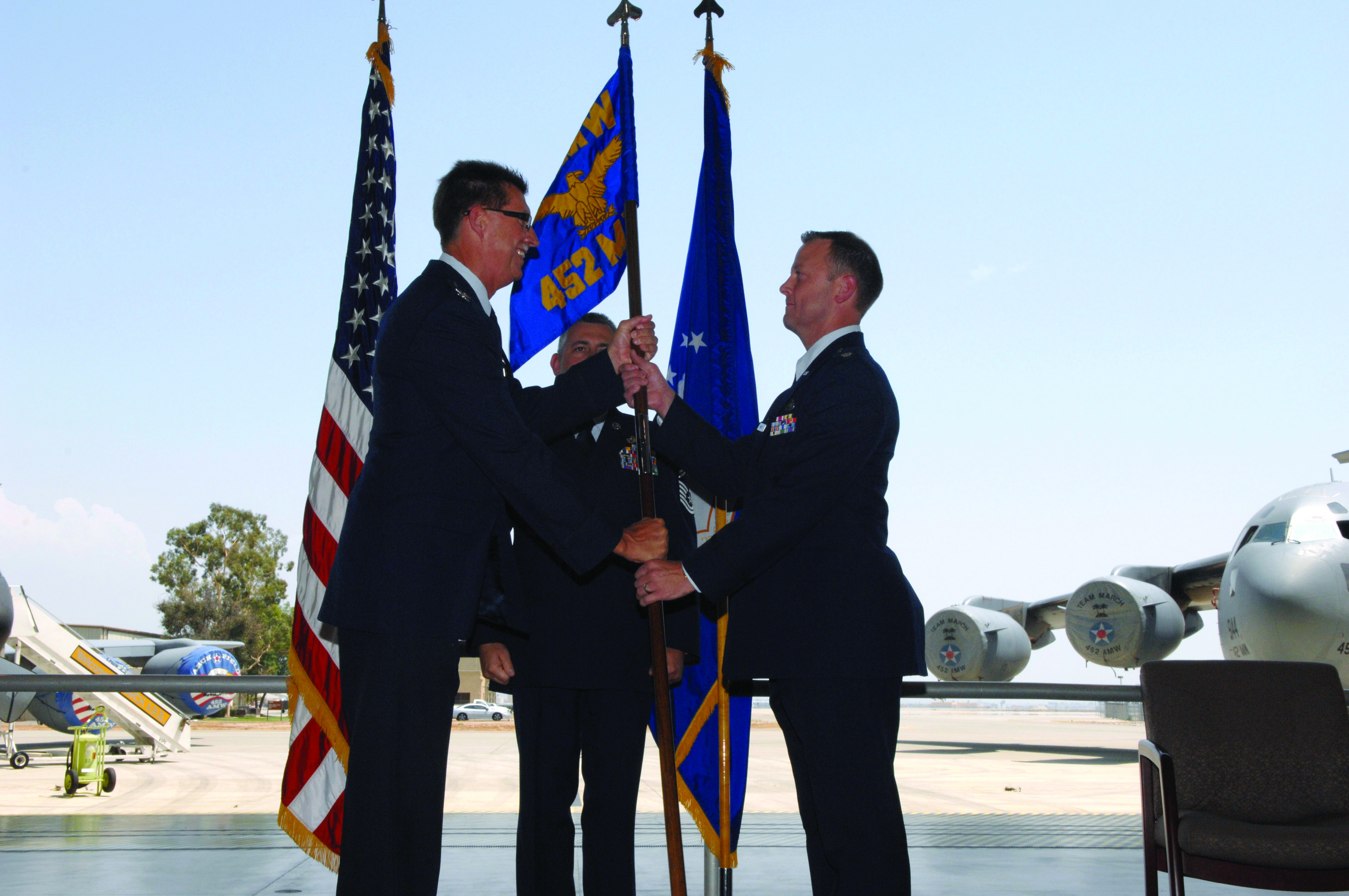 452nd Maintenance Group: Assumptions of Command, Change of Command ...