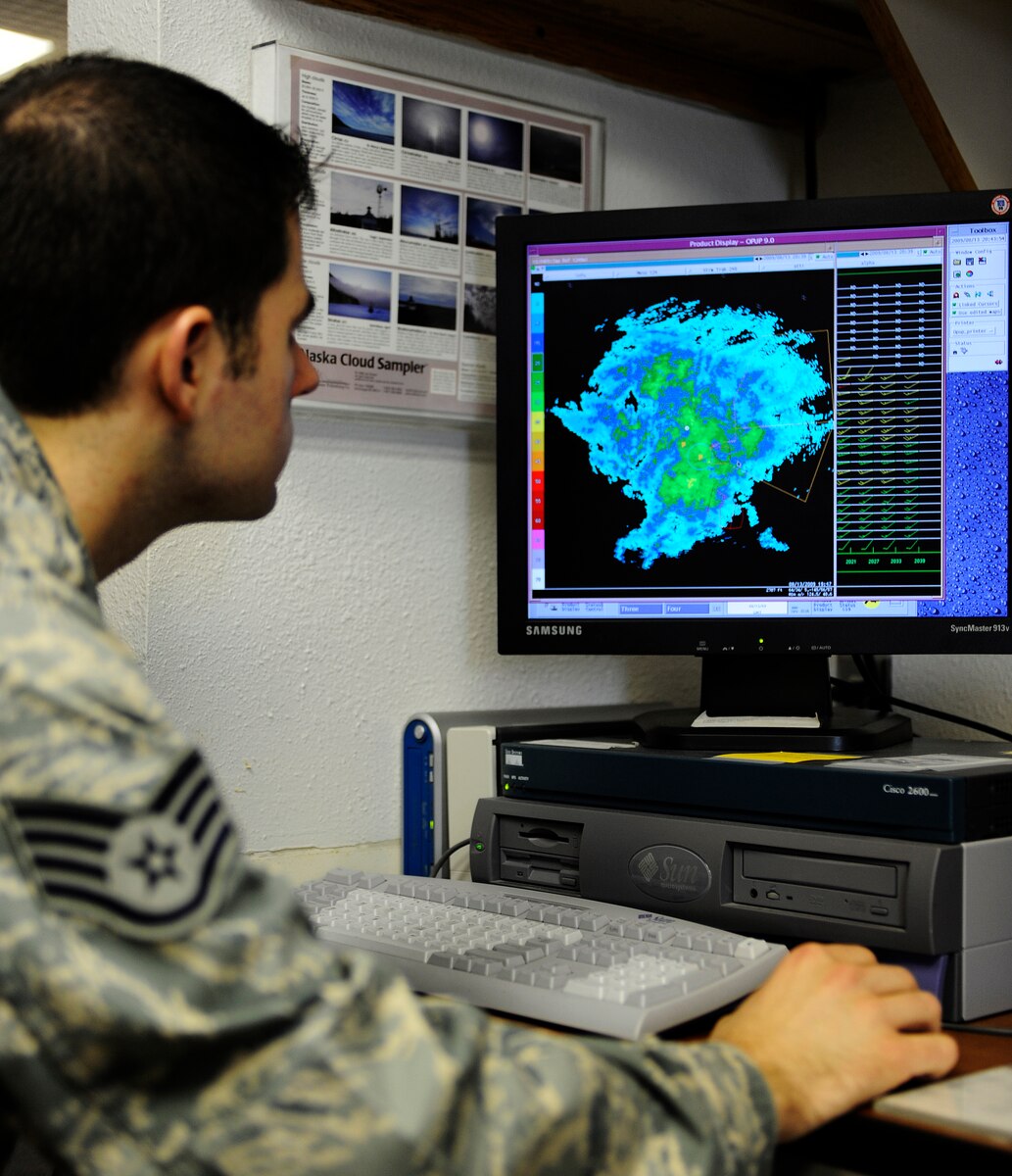 Keeping an eye on the weather > Eielson Air Force Base > Display