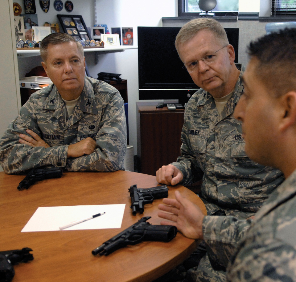 Senator Graham qualifies at CATM