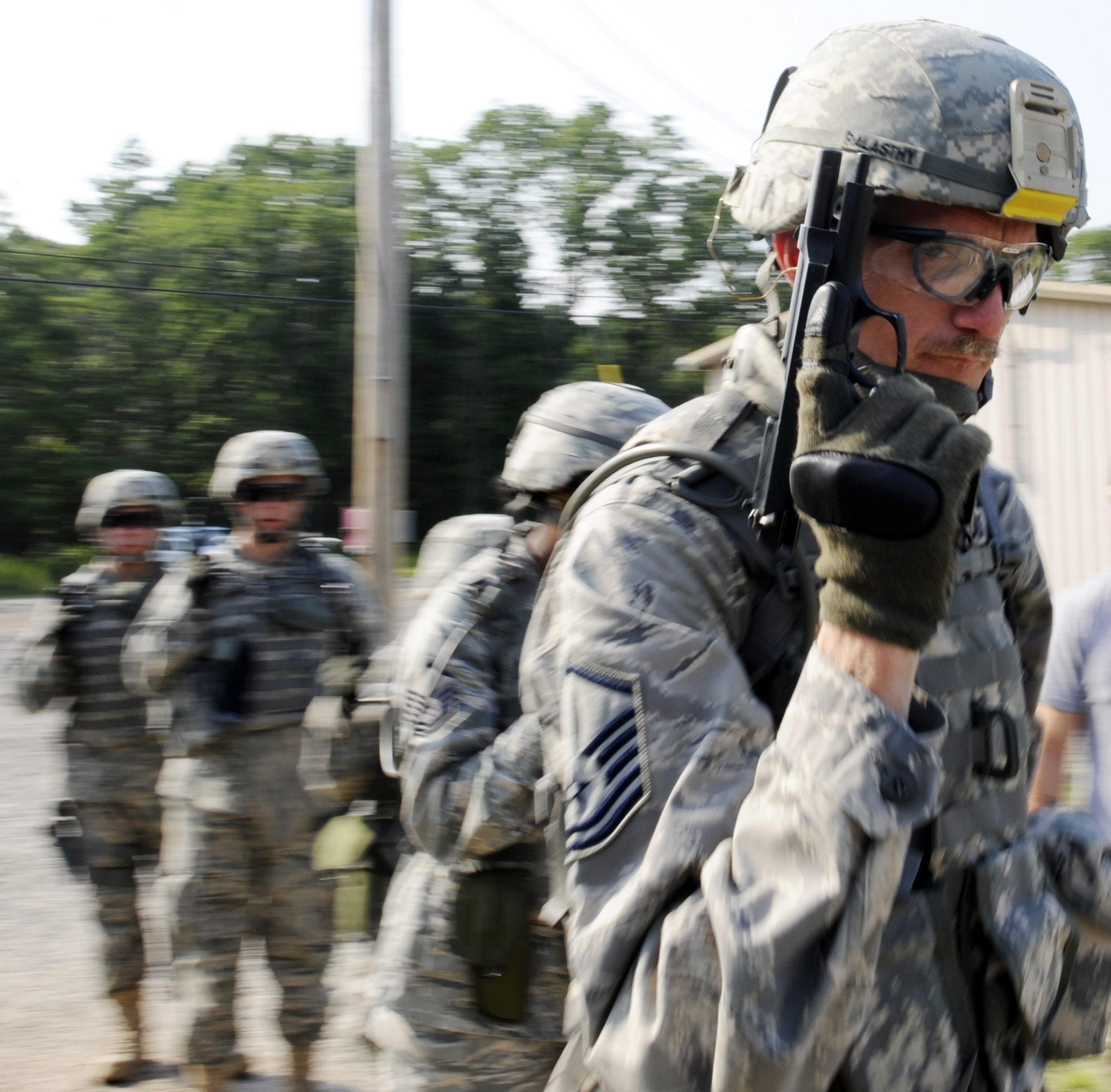 Airmen prepare for deployment