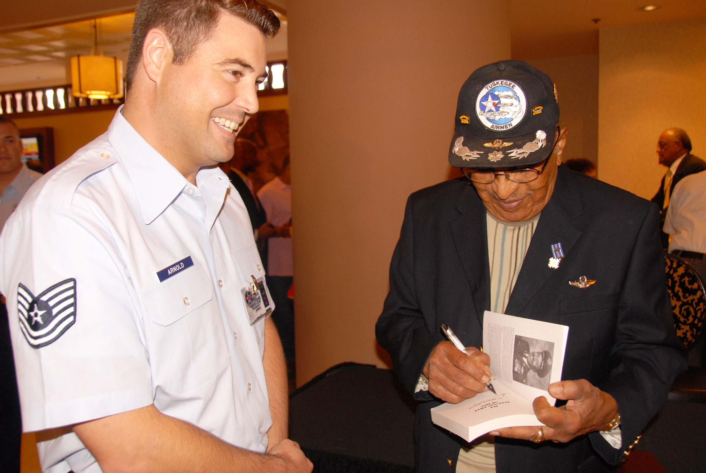 History met history at the Tuskegee Airmen's 38th Annual National ...