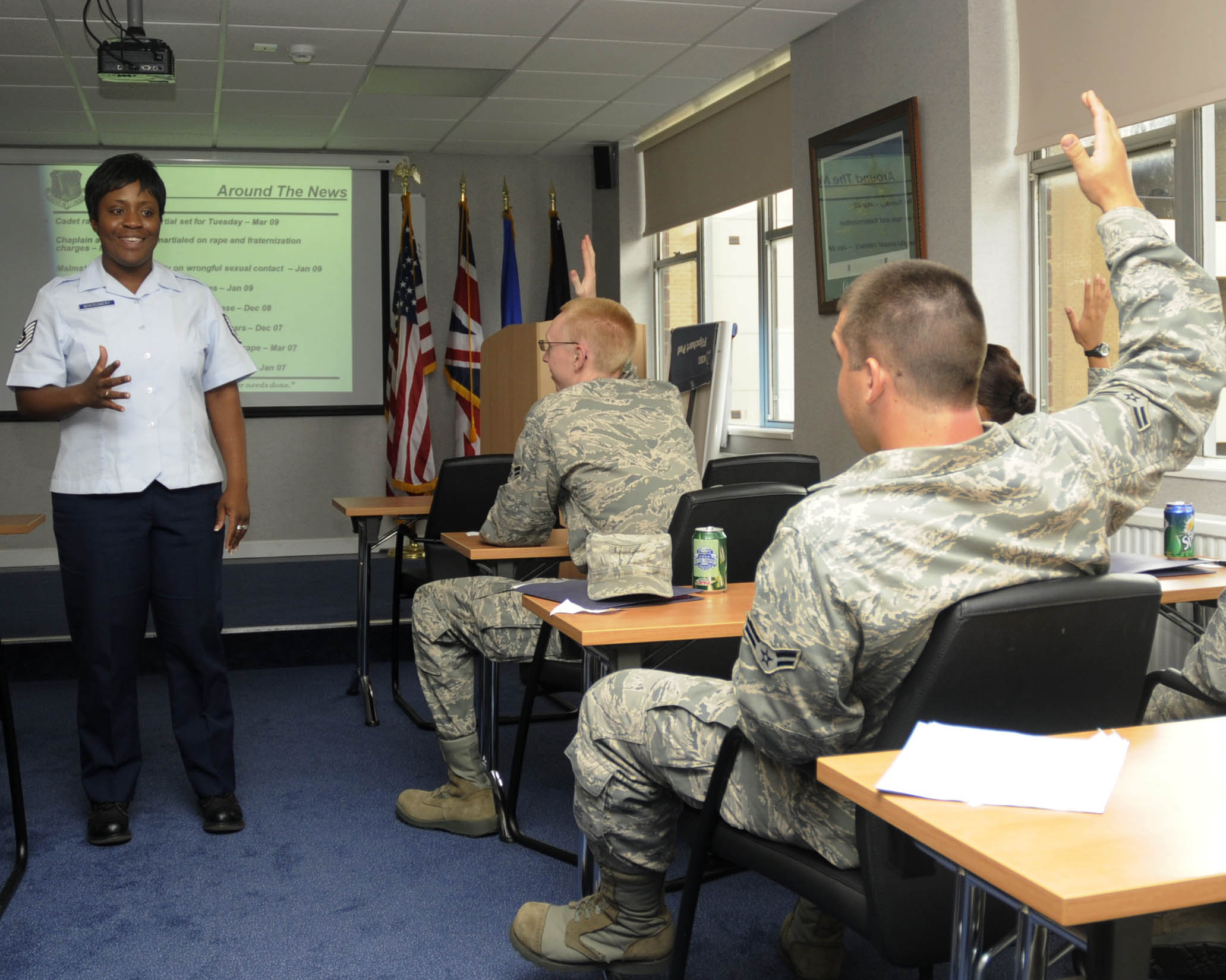 48th Fighter Wing NCO exemplifies multiple core values > Royal Air ...