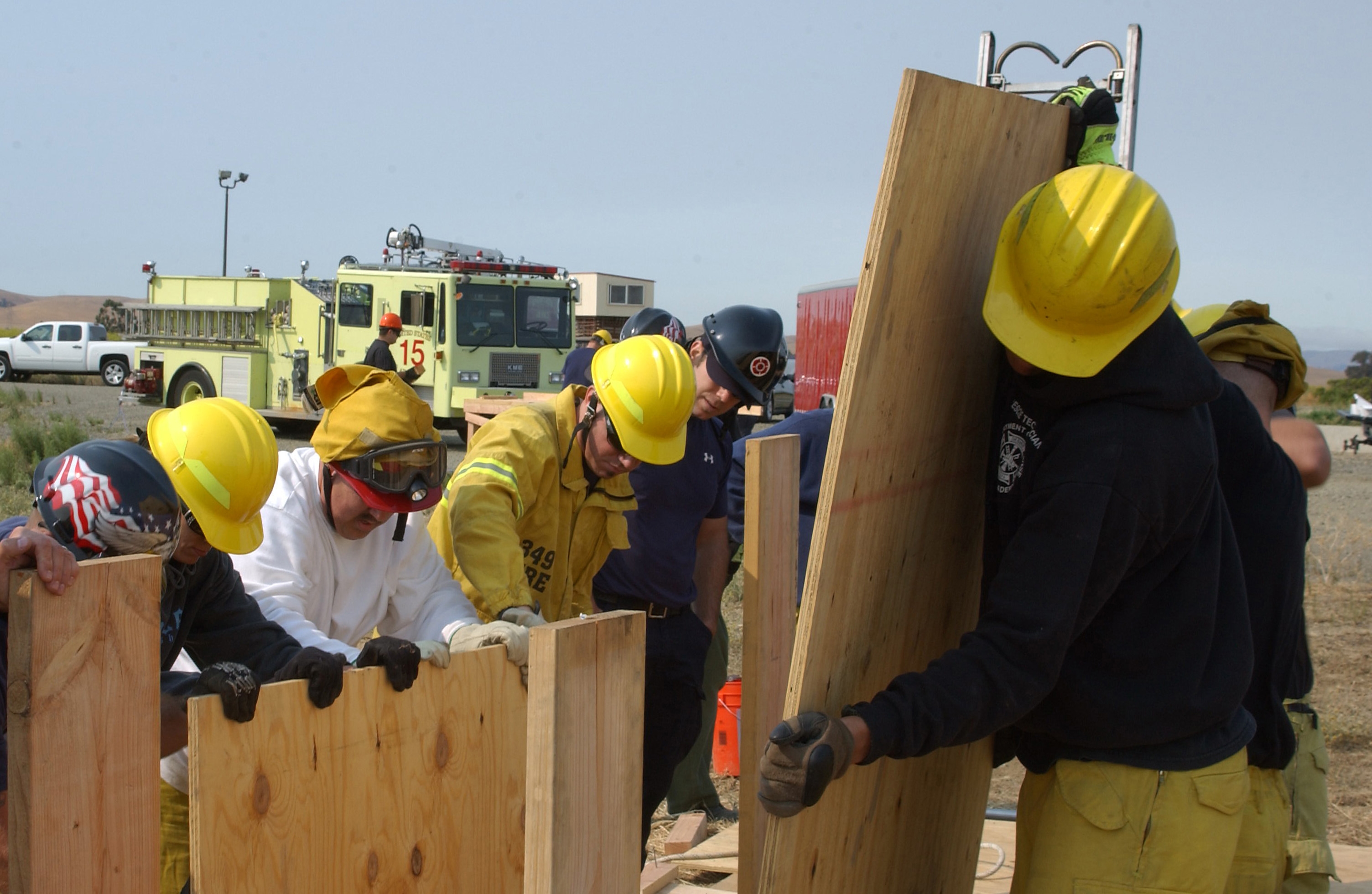 Travis Fire Dept. takes part in exercise > Travis Air Force Base > Display