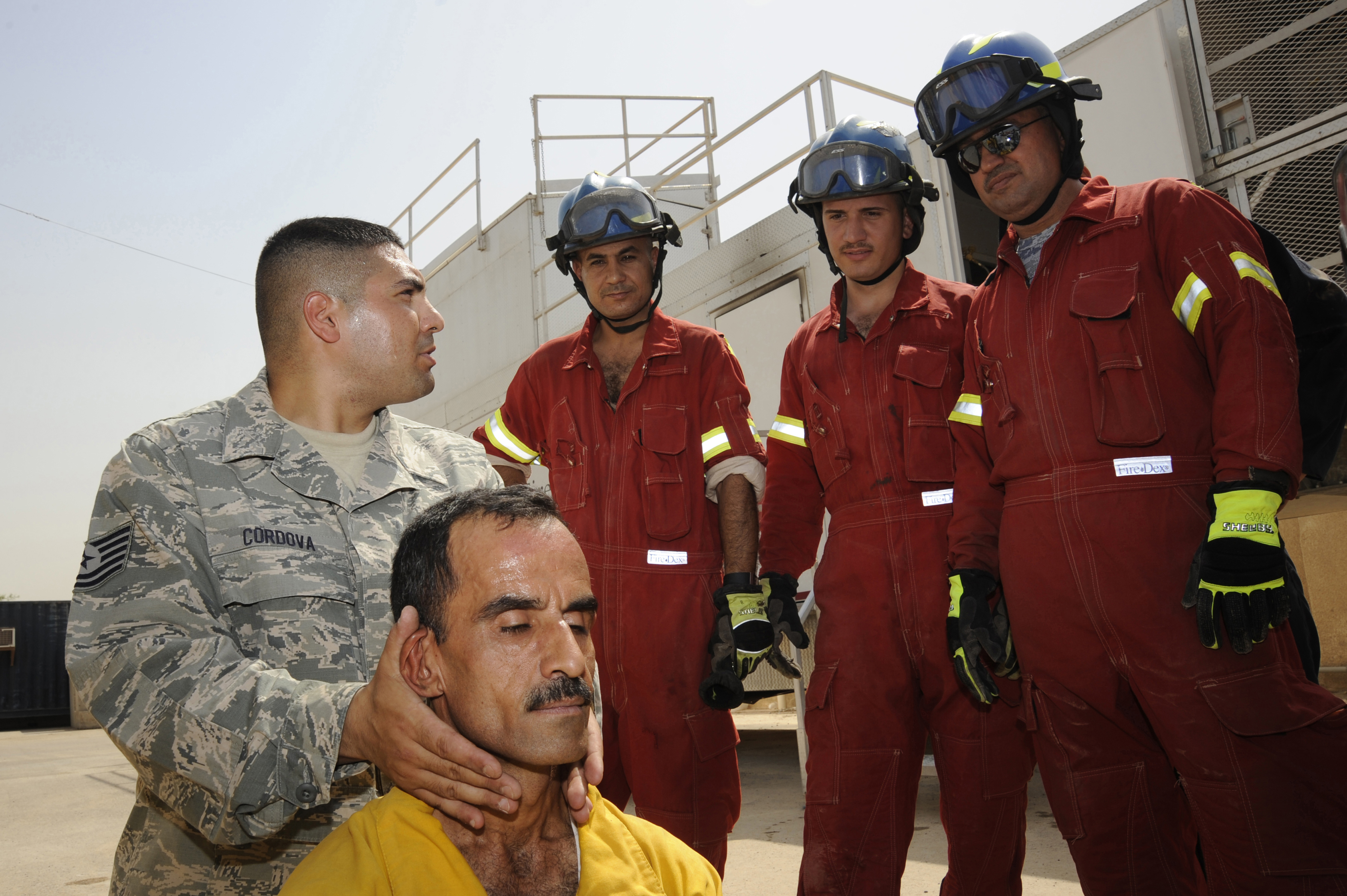 Airmen ignite Iraqi firefighter training > U.S. Air Forces Central ...