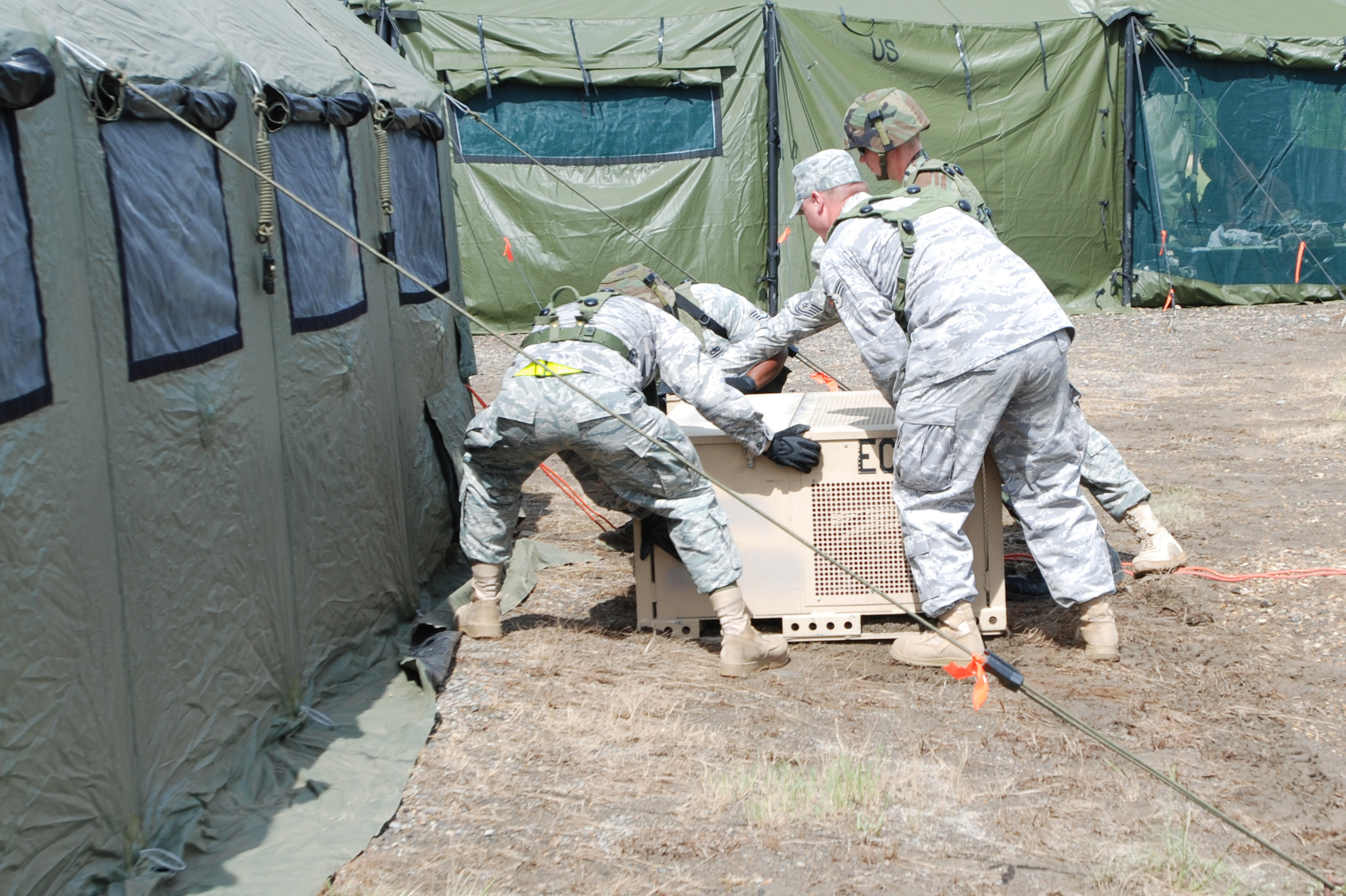 Joint Readiness Training Center Exercise 09-09: Airmen build up ...