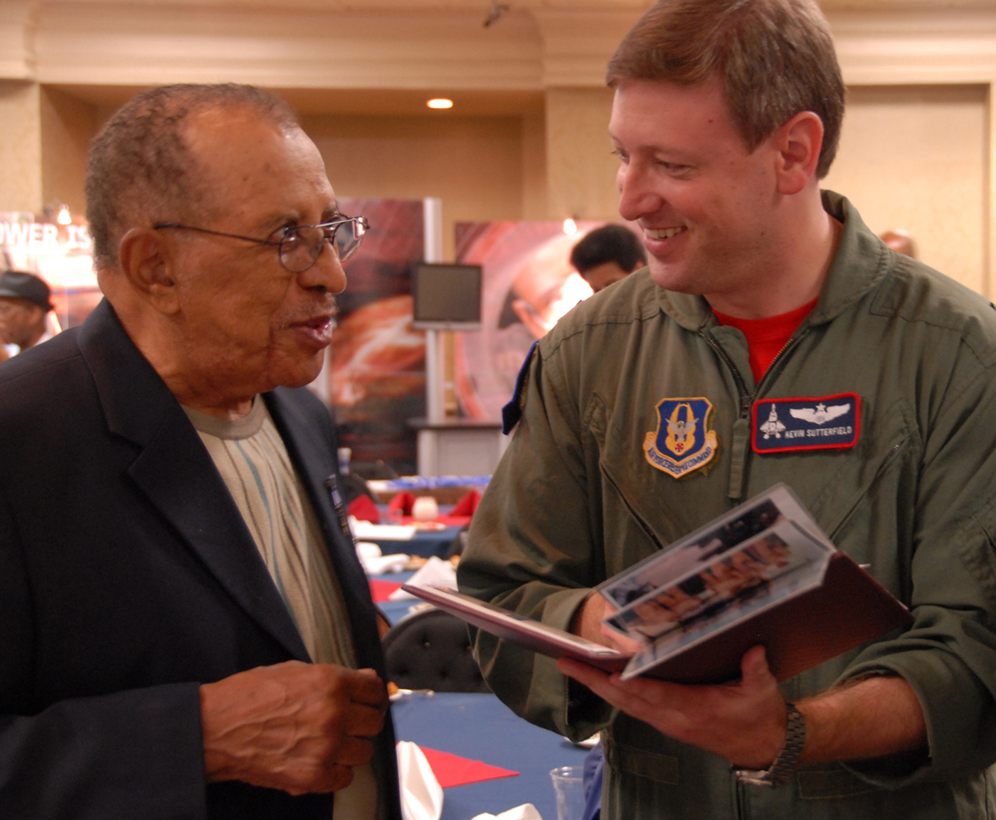 477th Fighter Group Meets Living History at Tuskegee Airmen's National ...
