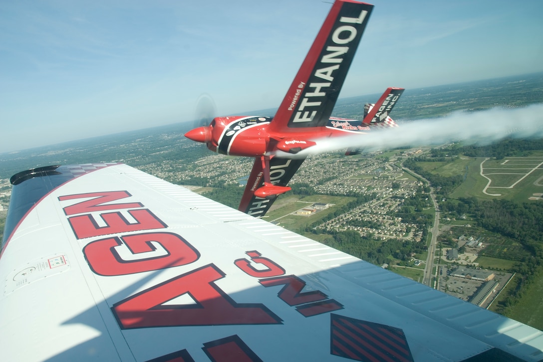 Ethanol plane flies at Selfridge Air Show