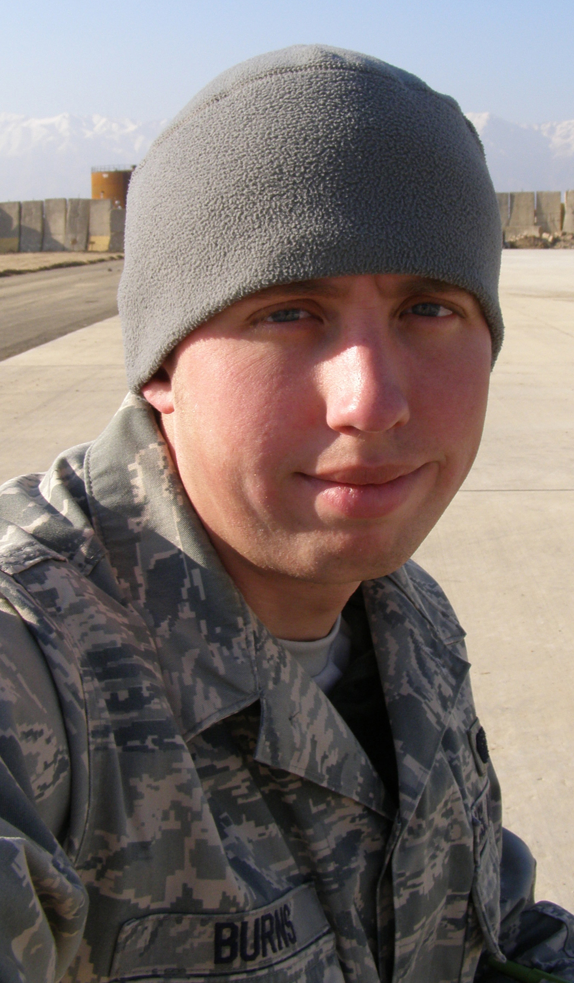 Airman 1st Class James Burns
