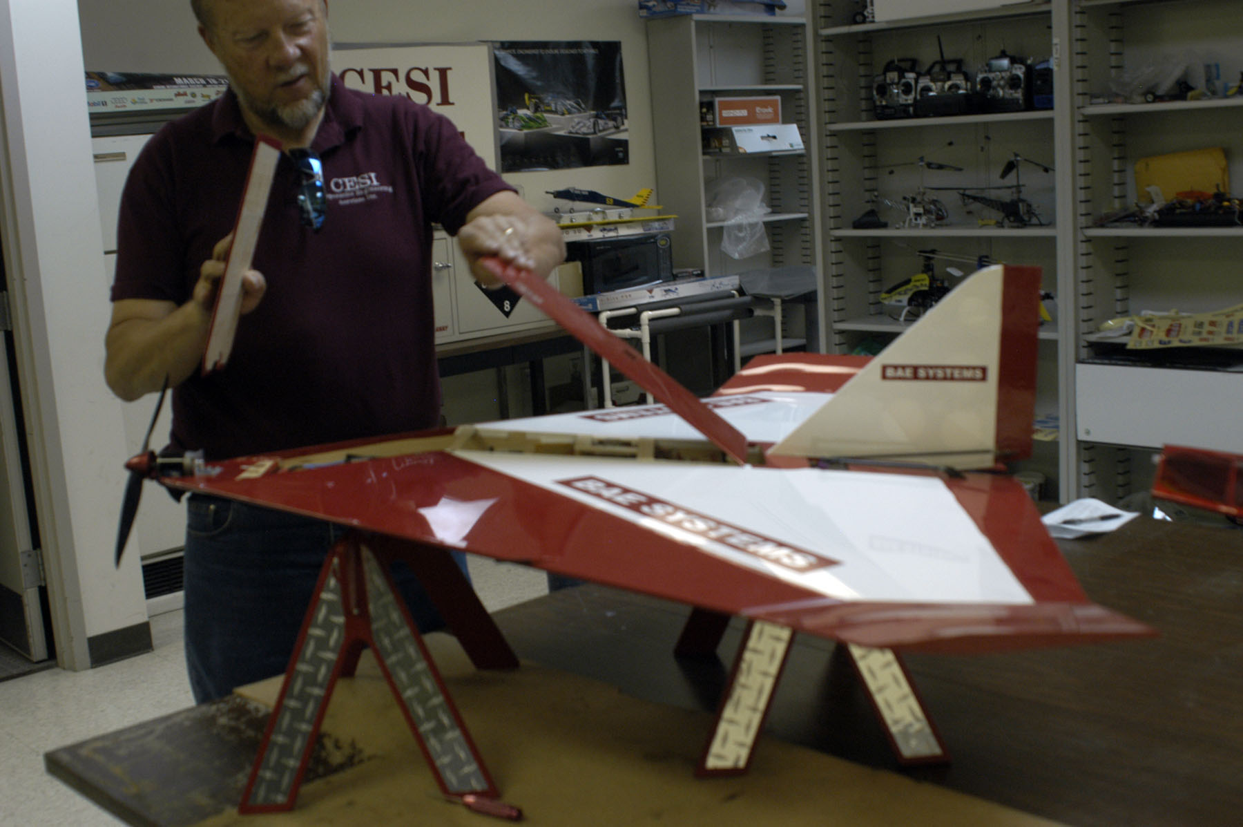 Giant Scale Radio-Controlled Model Aircraft Air Show
